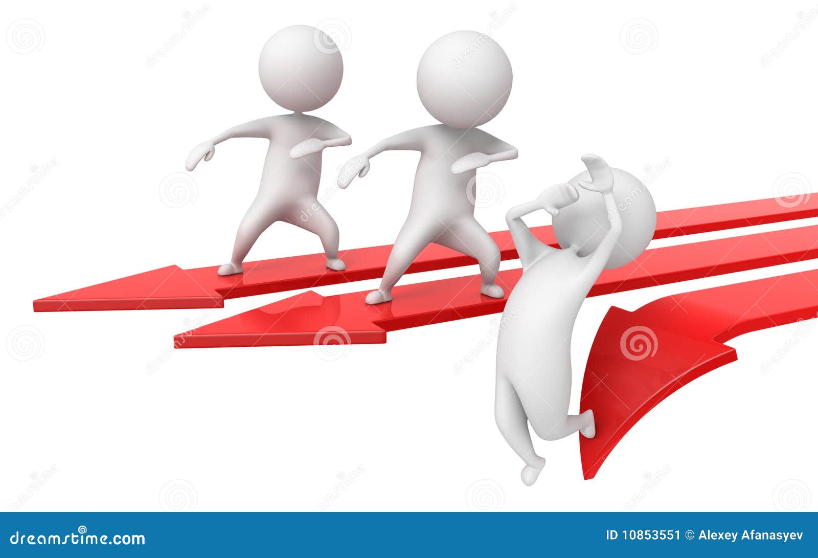 Human_arrow stock illustration. Illustration of leadership - 10853551