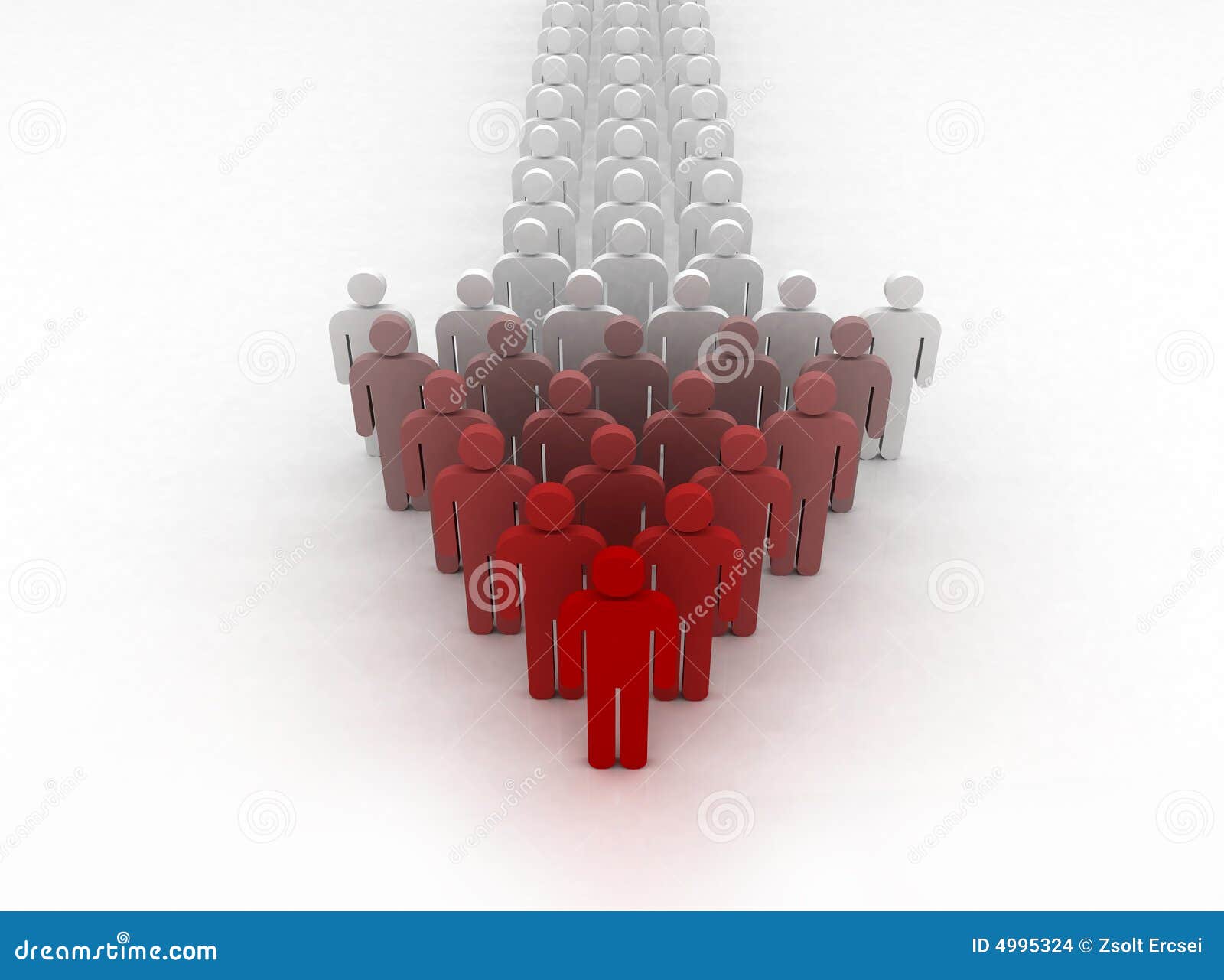 Human Arrow Stock Photo | CartoonDealer.com #4995324