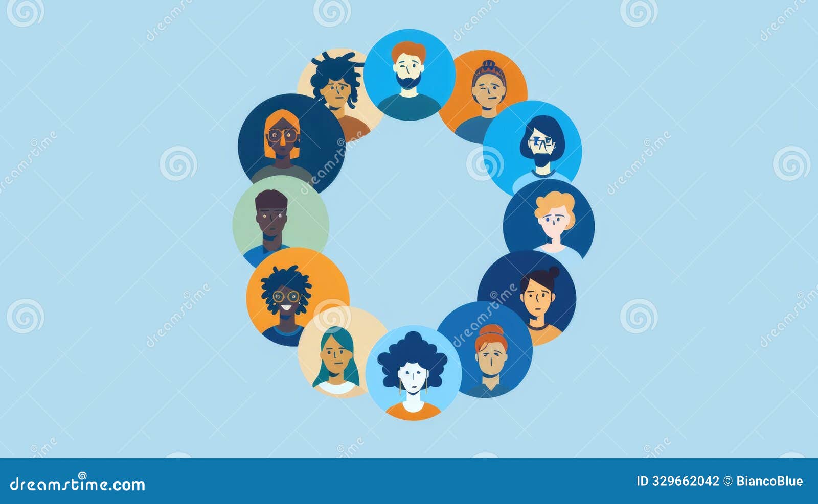 Human Avatar Gathering As Group Representation Unity of People for Team ...