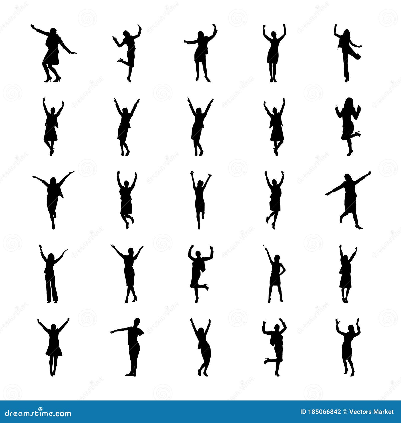 Human Pictograms Set Cartoon Vector | CartoonDealer.com #185066883