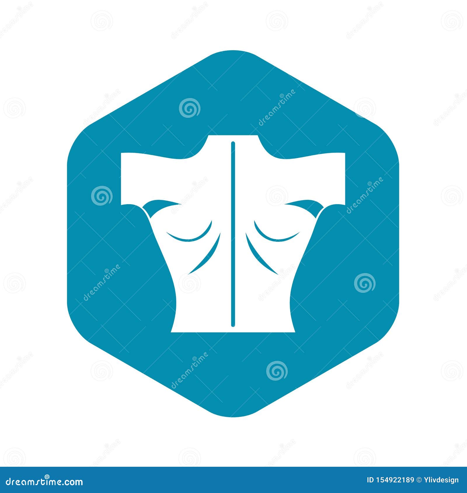 Human Back Icon, Simple Style Stock Vector - Illustration of people ...