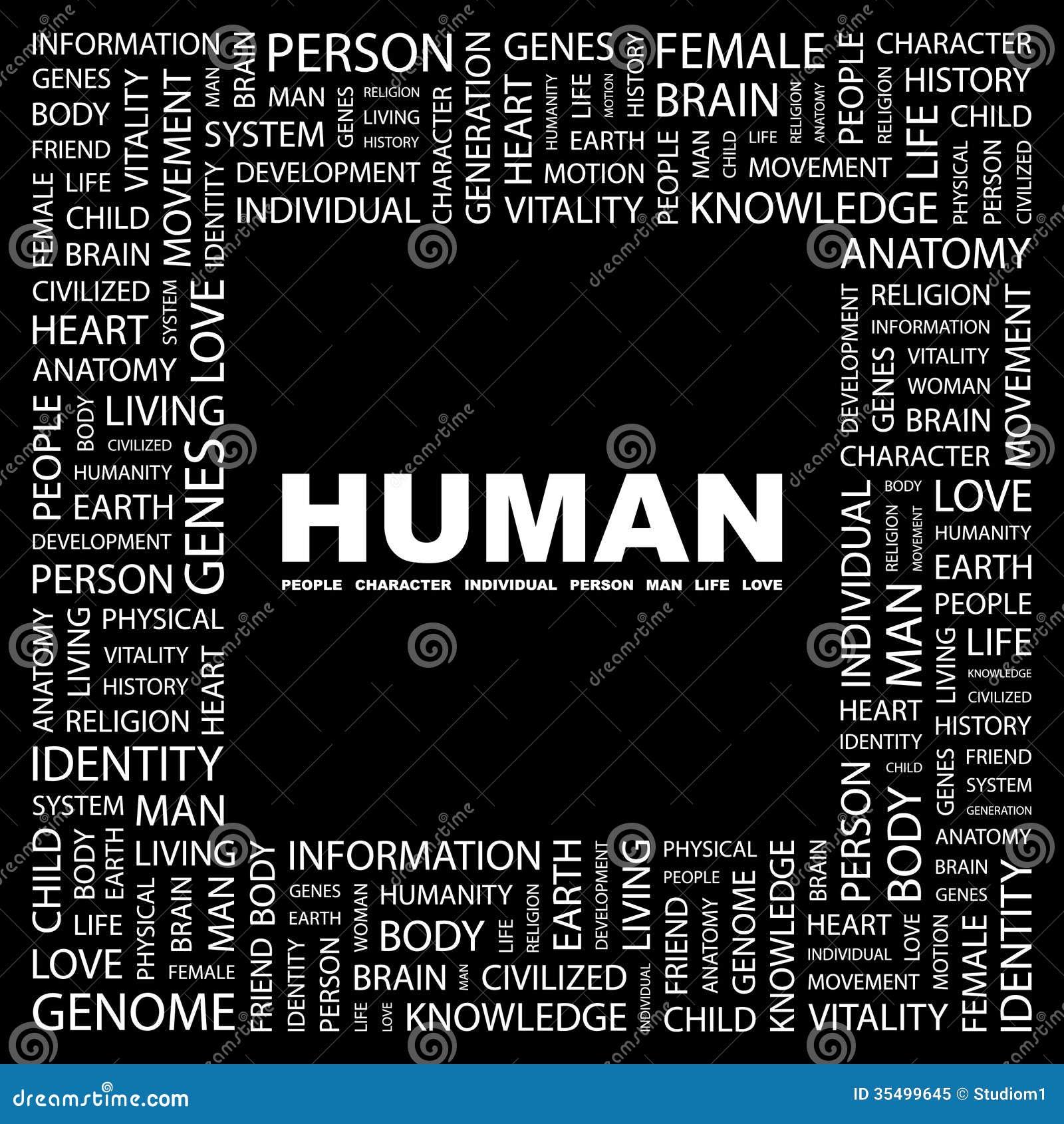 HUMAN. stock vector. Illustration of baby, male, background - 35499645