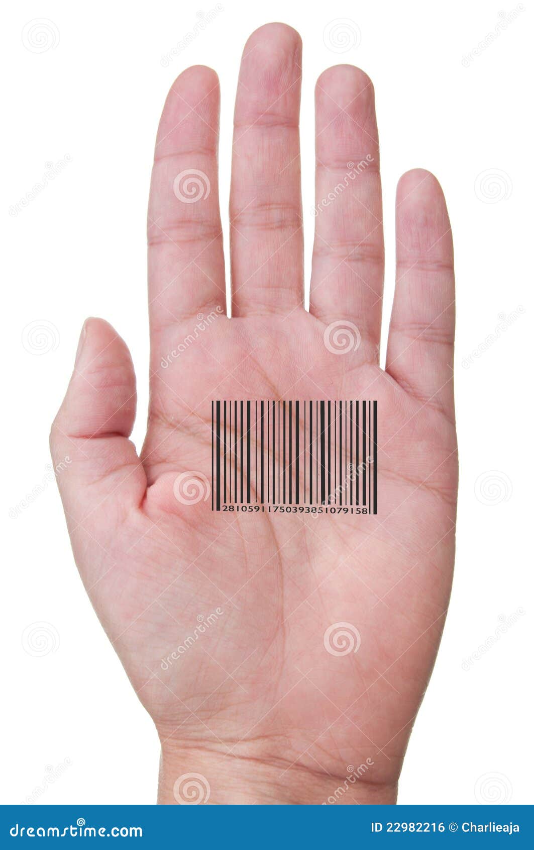 Human barcode stock photo. Image of technology, code - 22982216