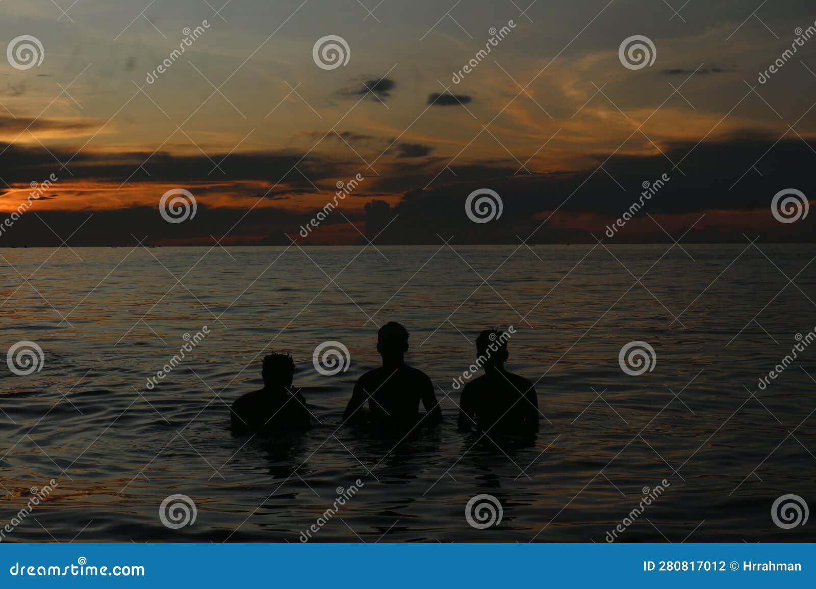 Human for Beach in Sunset Indonesia Stock Photo - Image of indonesia ...