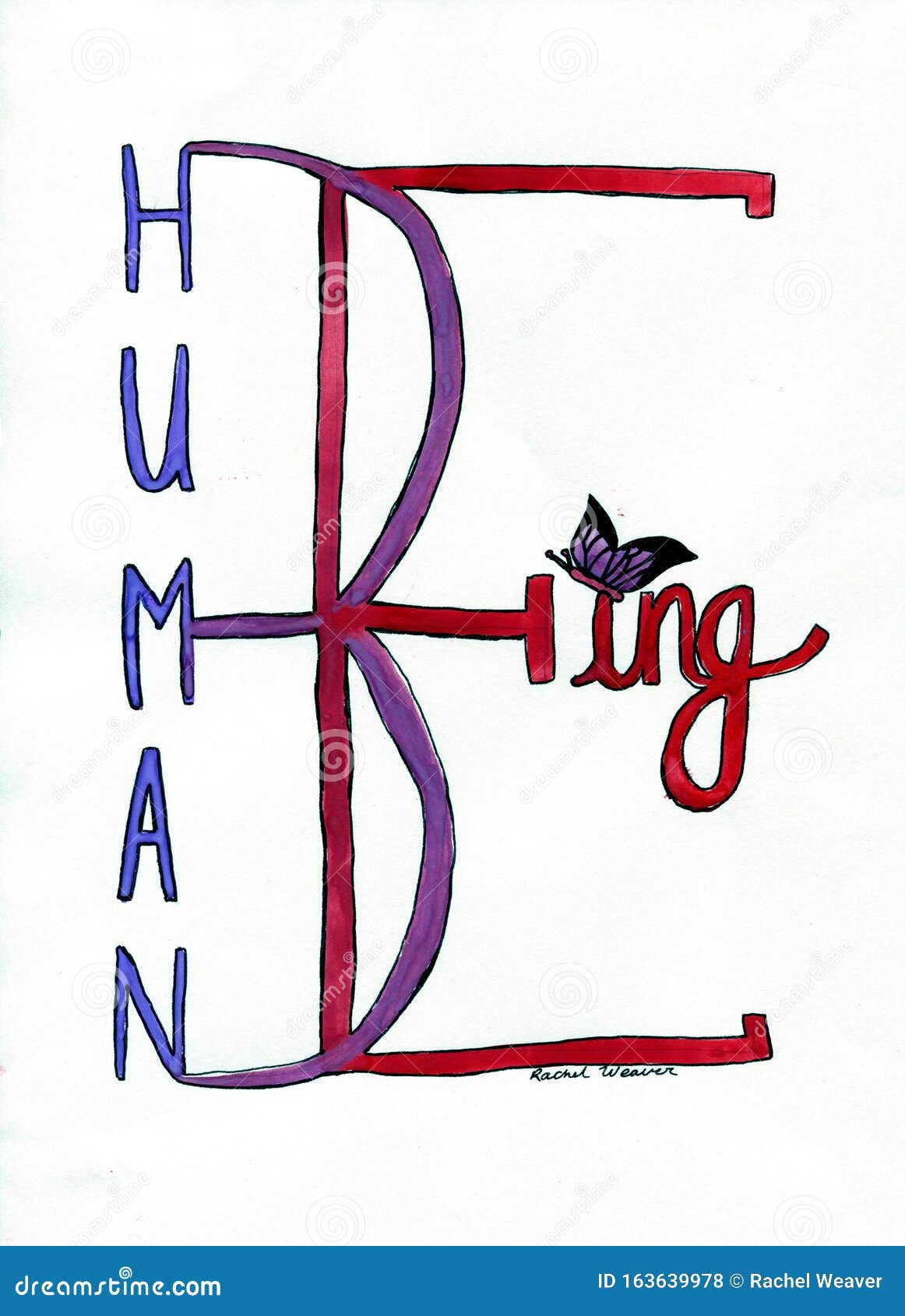 Human Being stock illustration. Illustration of logo - 163639978