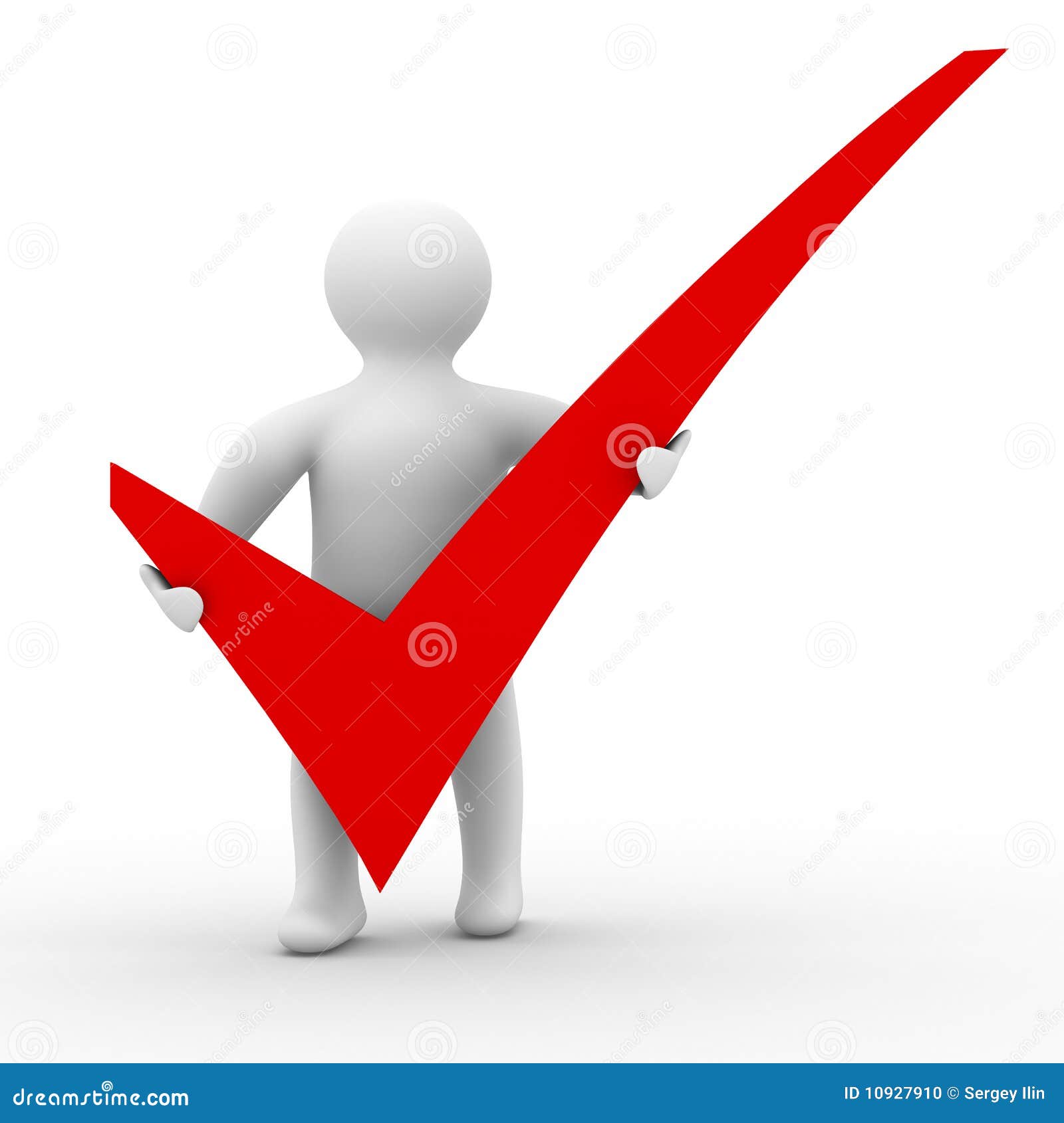 Red Positive Symbol On White Background. Isolated 3D Royalty-Free Stock ...