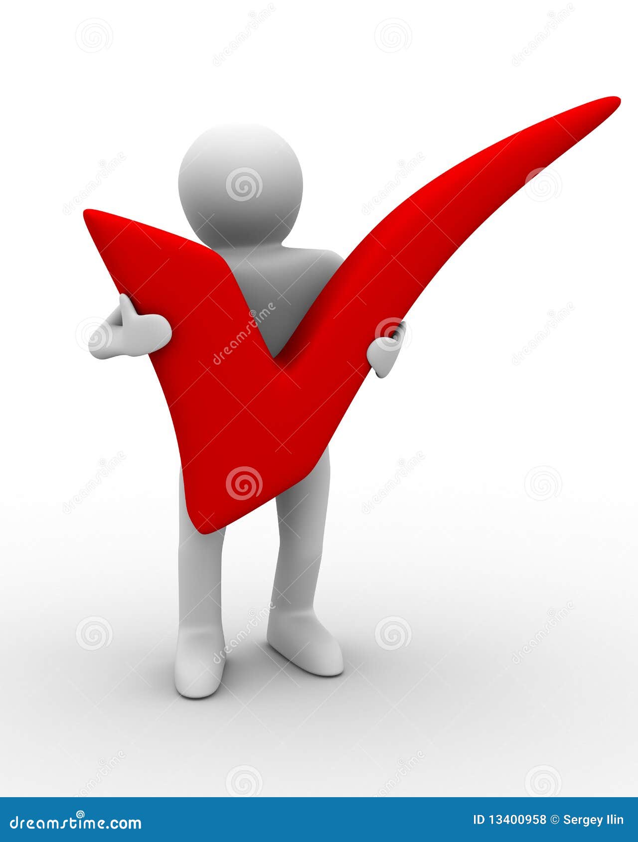 Red Positive Symbol On White Background. Isolated 3D Royalty-Free Stock ...