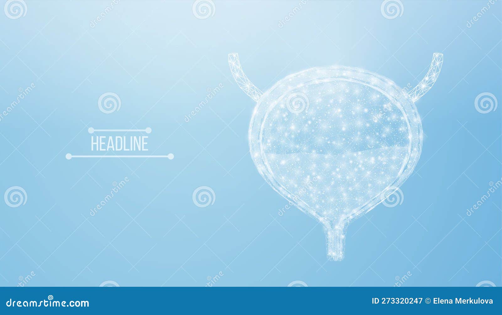 Human Bladder. Design Element for Medical Concept, Bladder Cancer ...