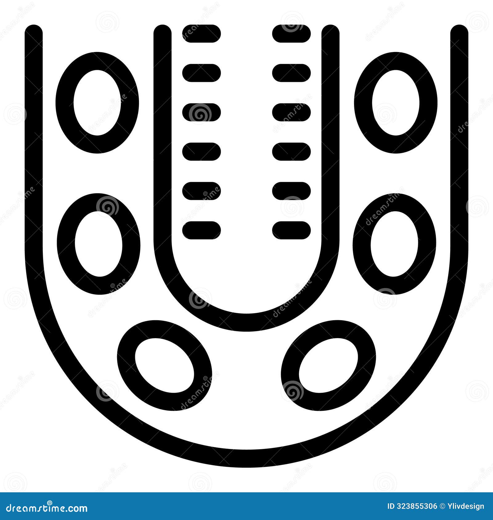 Human Bladder Icon Representing Urinary System Stock Vector ...