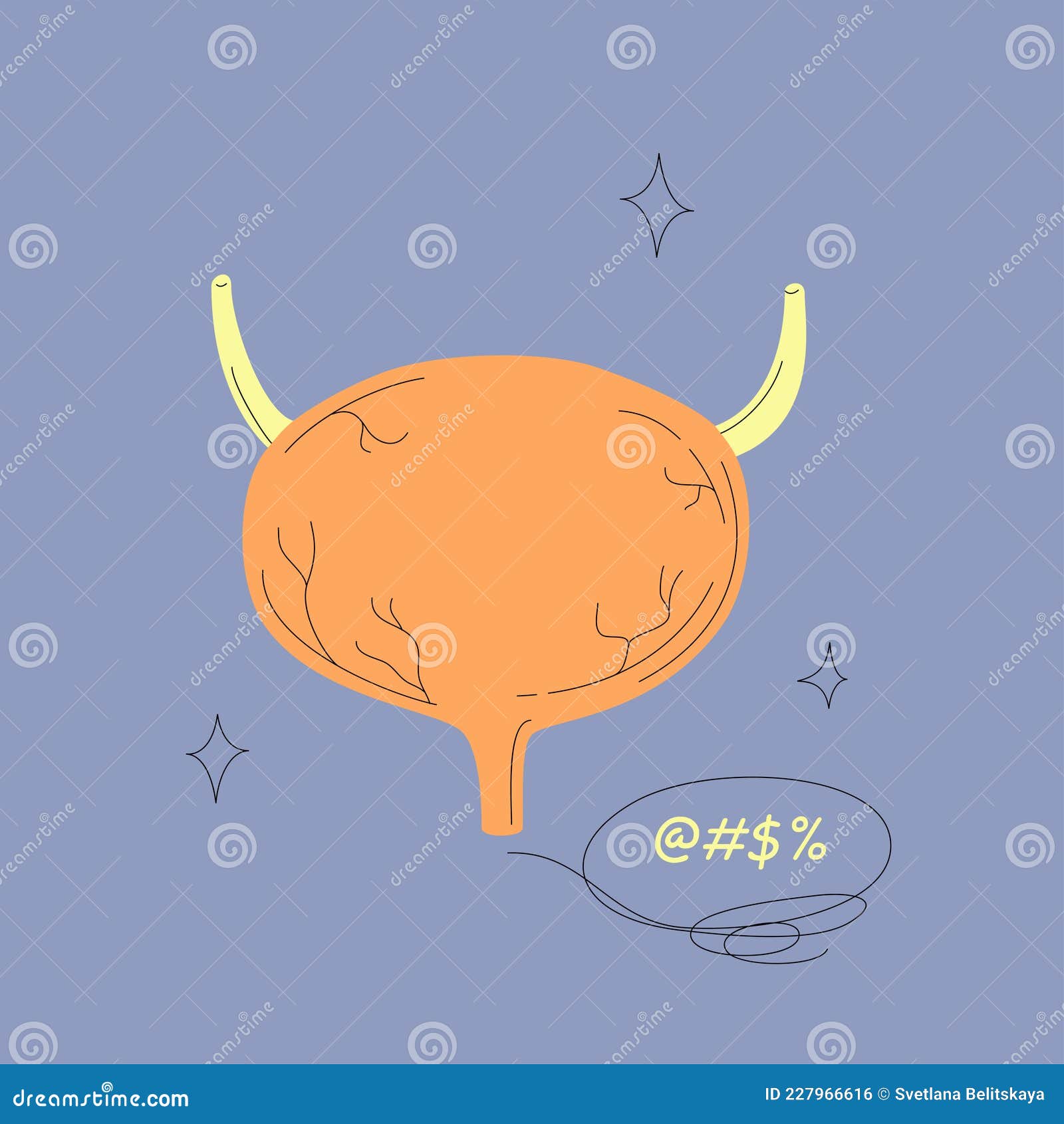 Comic Pee Urine Stream Cartoon Set | CartoonDealer.com #189715591