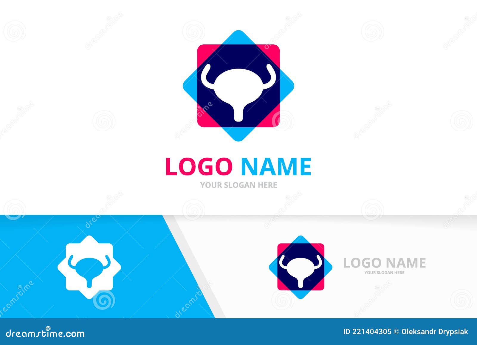 Human Bladder Vector Logo. Urinary Tract Logotype Design Template Stock ...