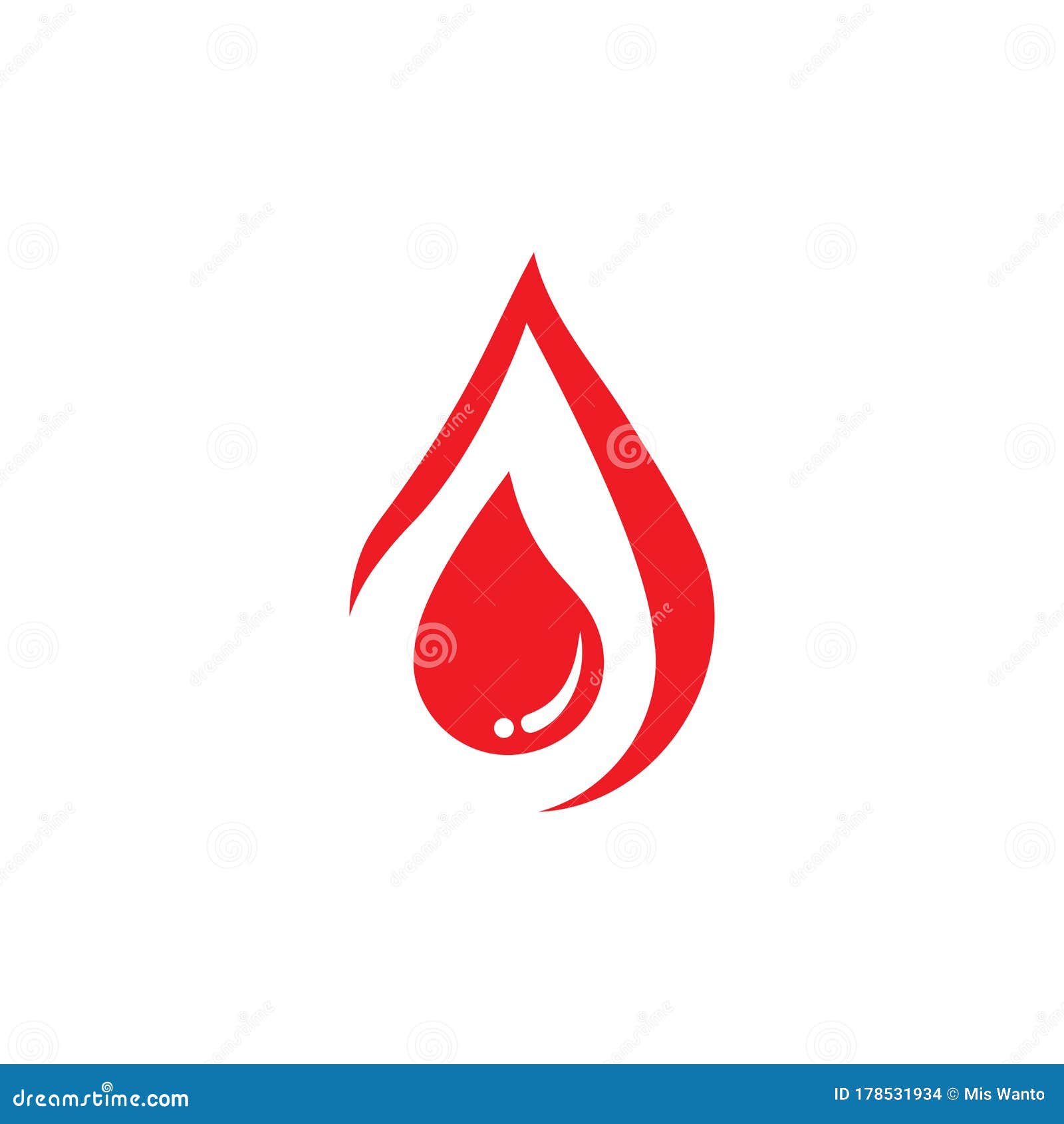 Human Blood Logo Template Vector Icon Illustration Design Stock ...