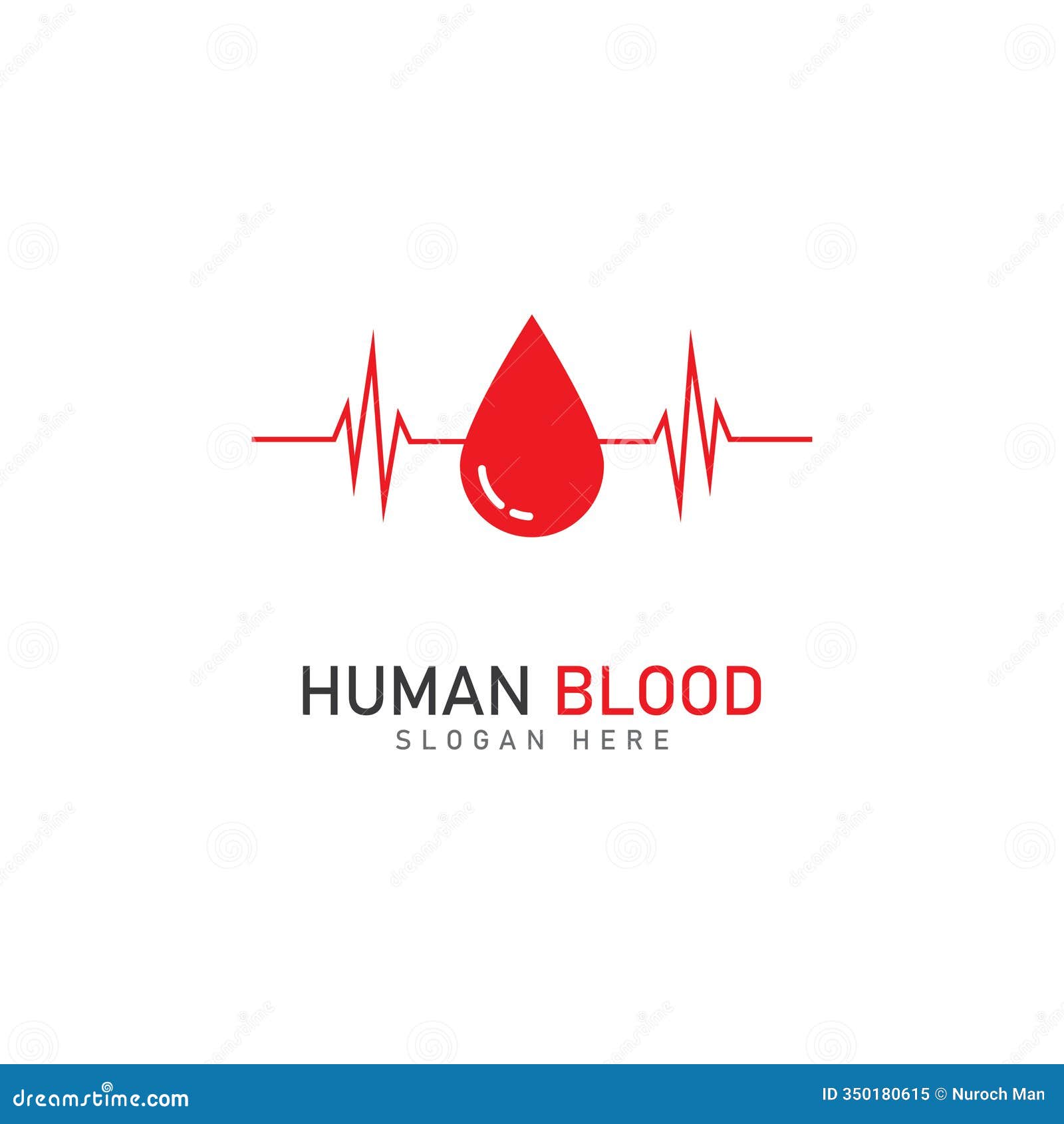 Human Blood Logo Template Vector Icon Illustration Design Stock ...