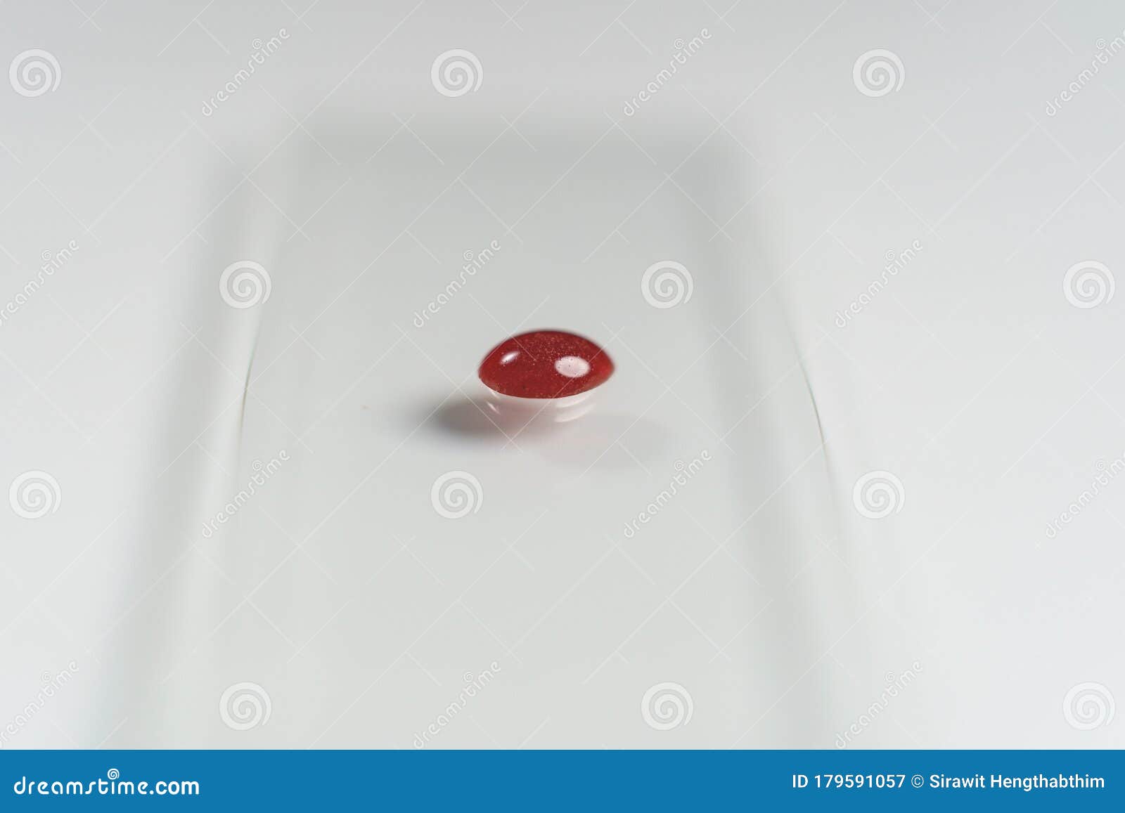 Human Blood on Slide Glass Microscope in Laboratory Stock Image - Image ...