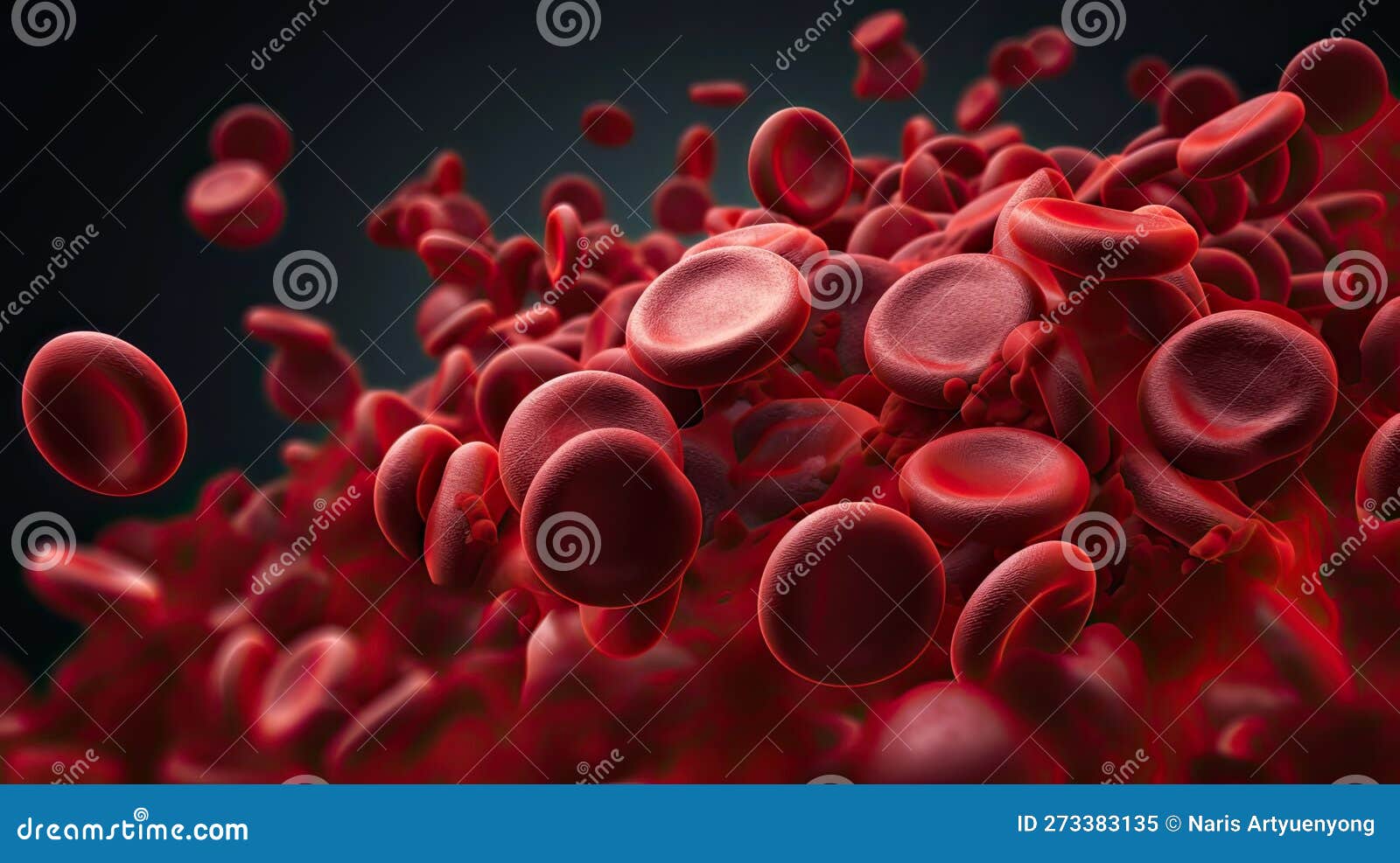 Human Blood System Illustration by Generative AI Stock Illustration ...