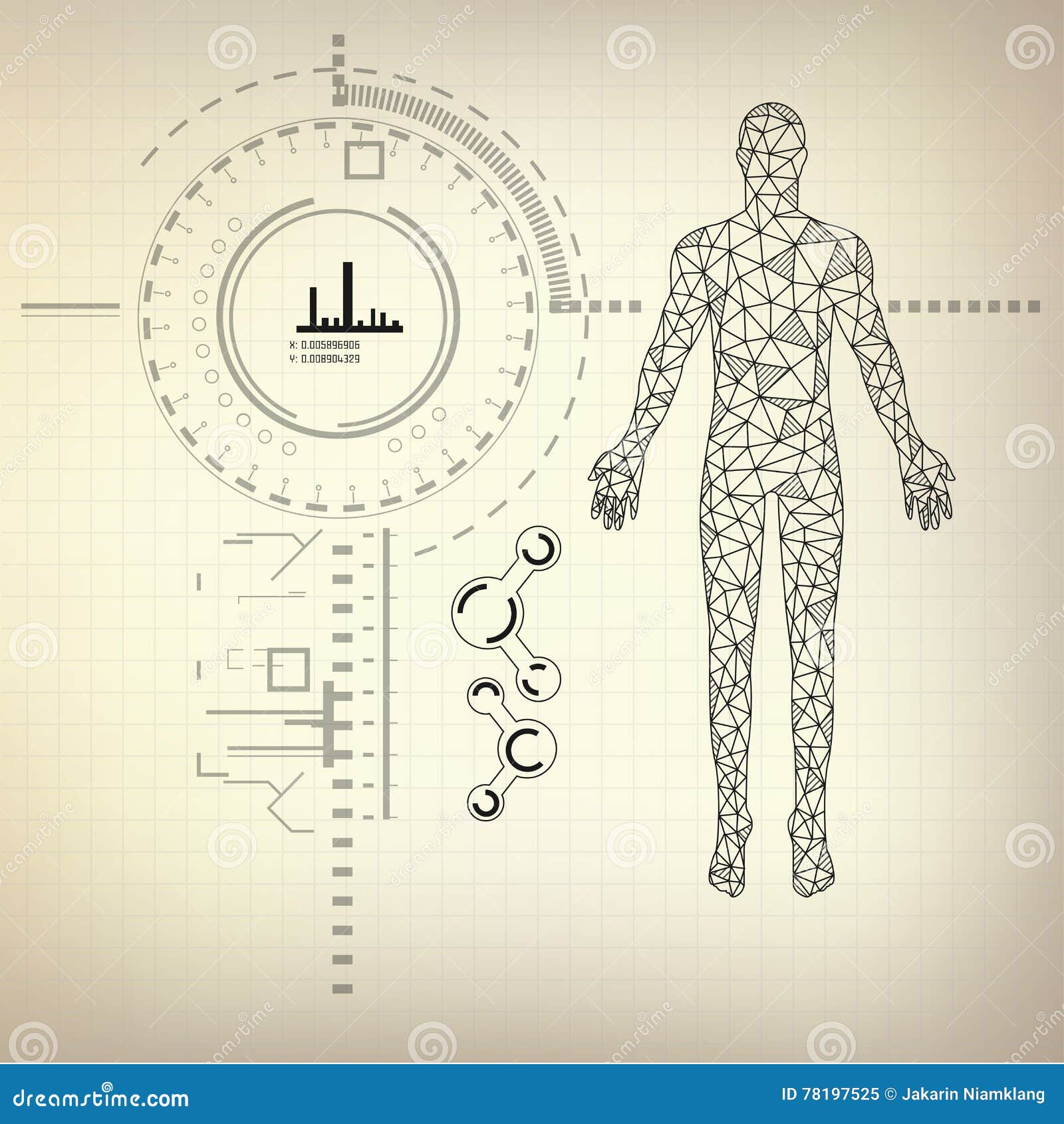 Human stock vector. Illustration of health, background - 78197525