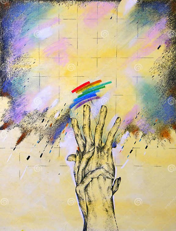 Human Bond stock illustration. Illustration of bleu, cozy - 16482