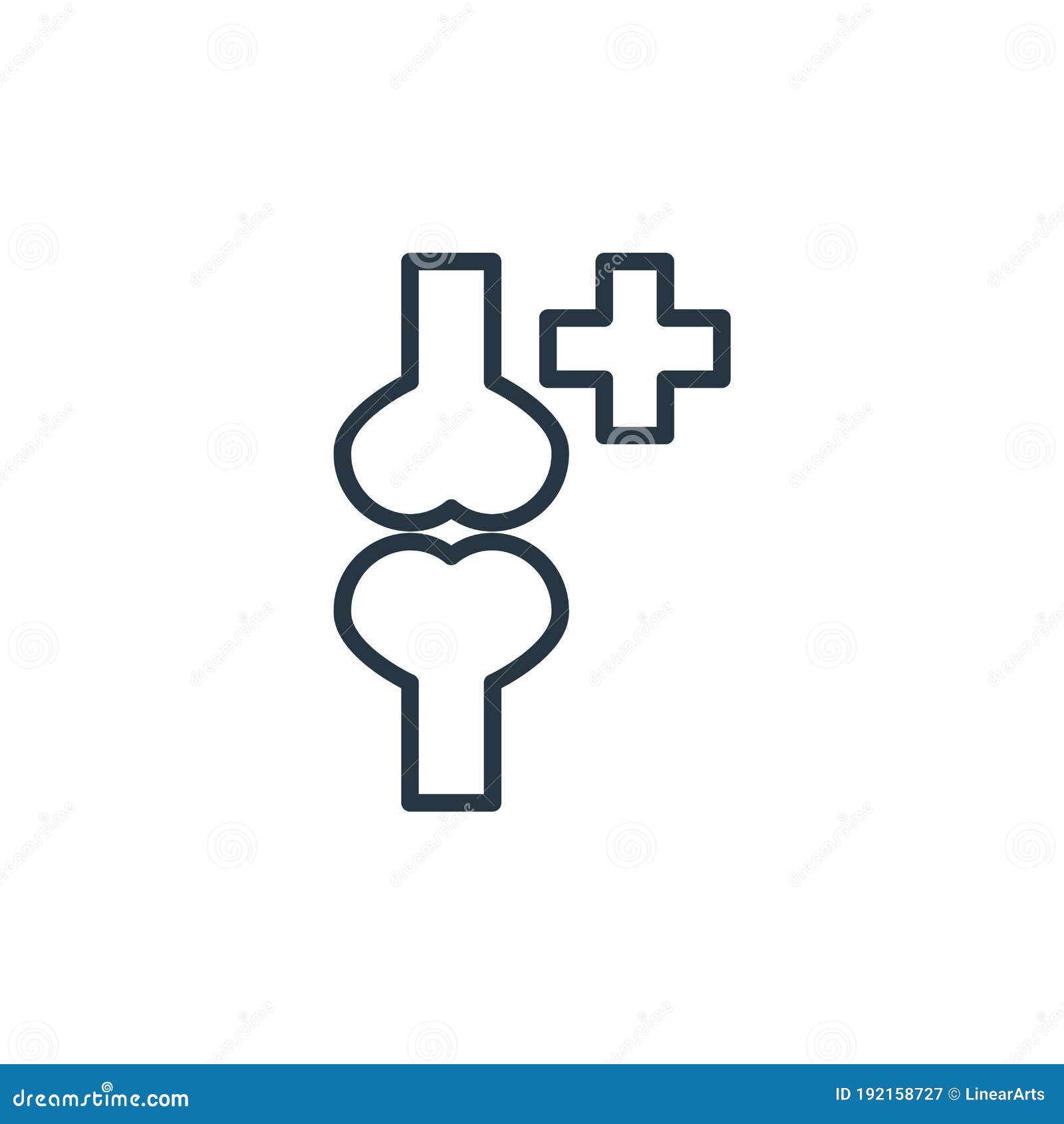 Human Bones Icon Vector from Health Concept. Thin Line Illustration of ...