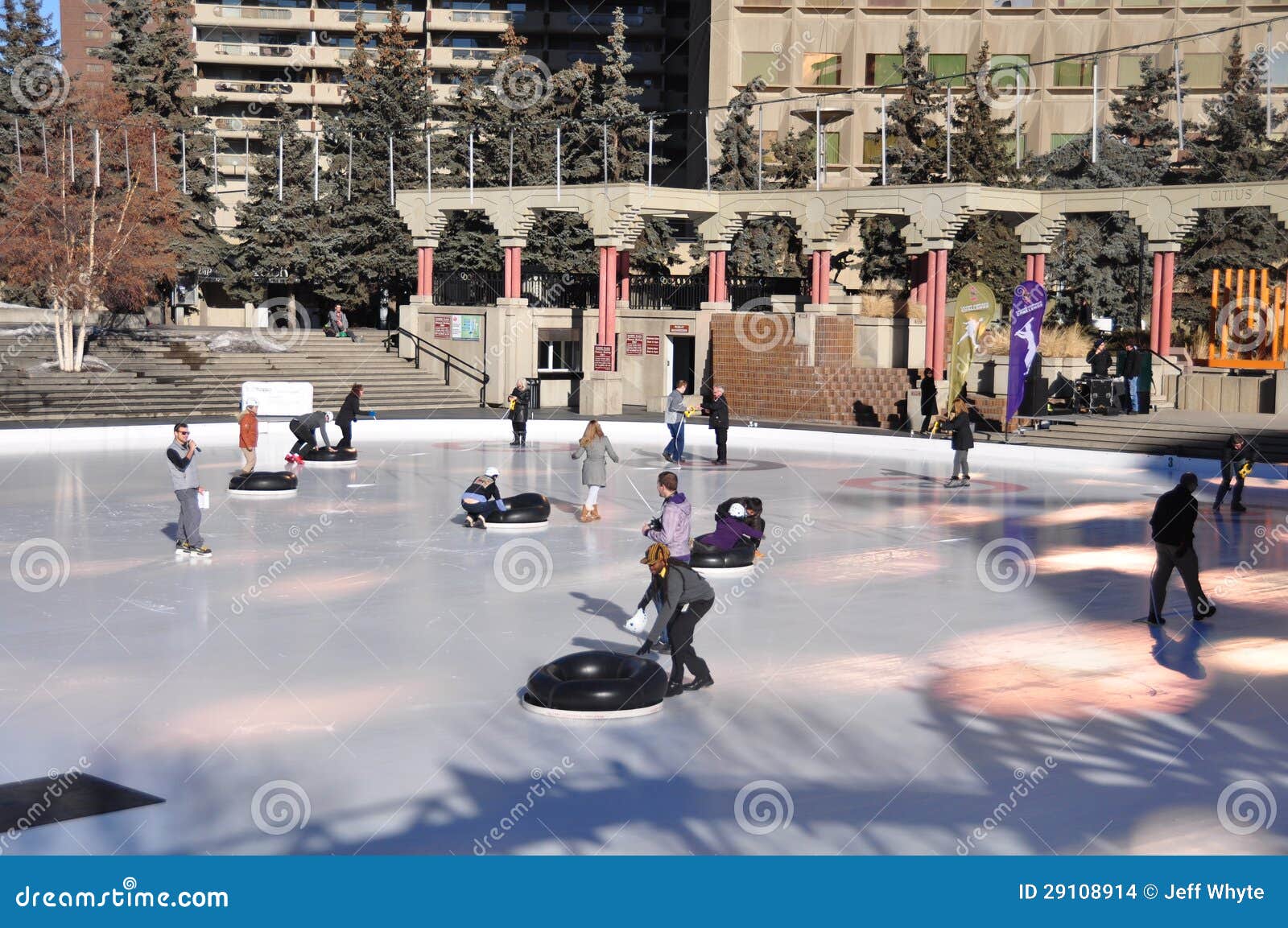 Human Bonspiel, Calgary editorial stock image. Image of alberta - 29108914