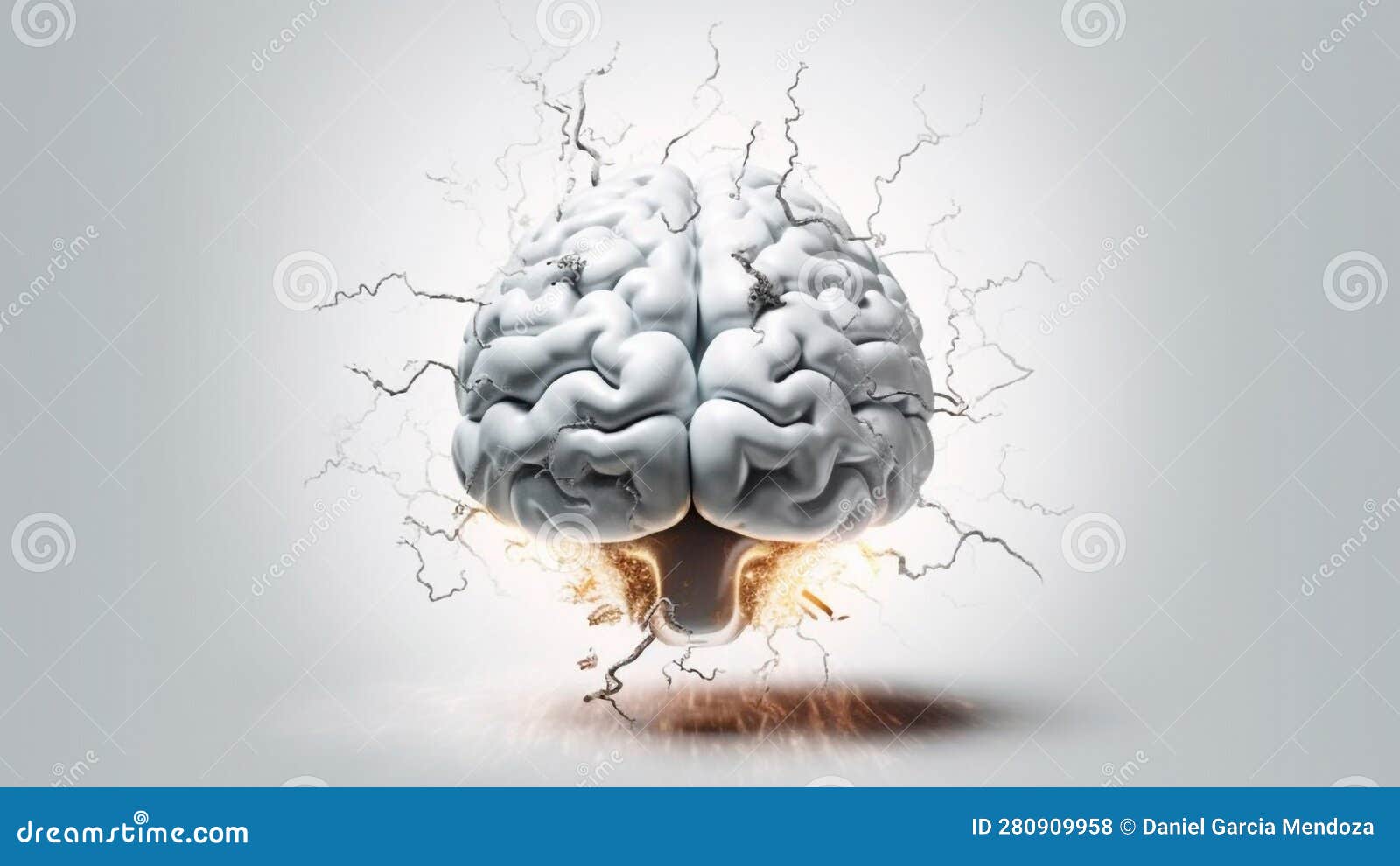 Brain Activation Infographic Cartoon Vector | CartoonDealer.com #121398085