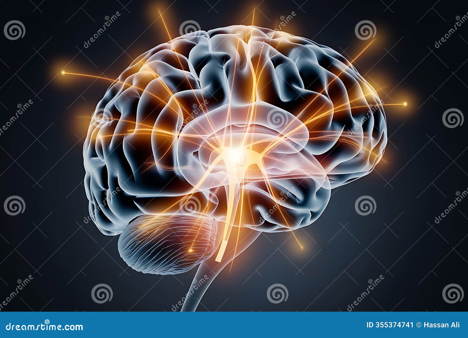 Human Brain Anatomy Neural Pathways, Cognitive Function, Neurological ...