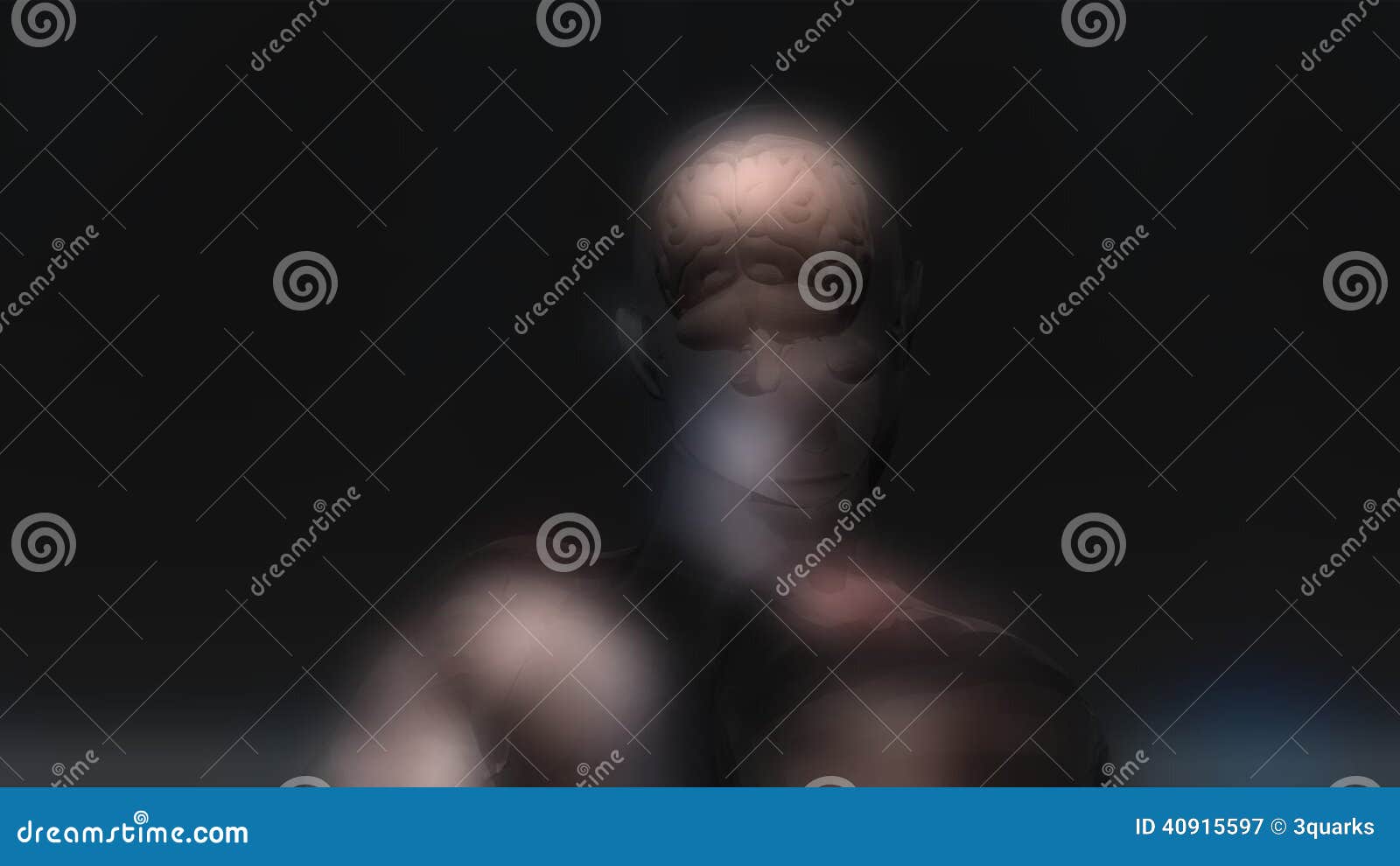 Human Brain Animation stock video. Video of skull, transparent - 40915597