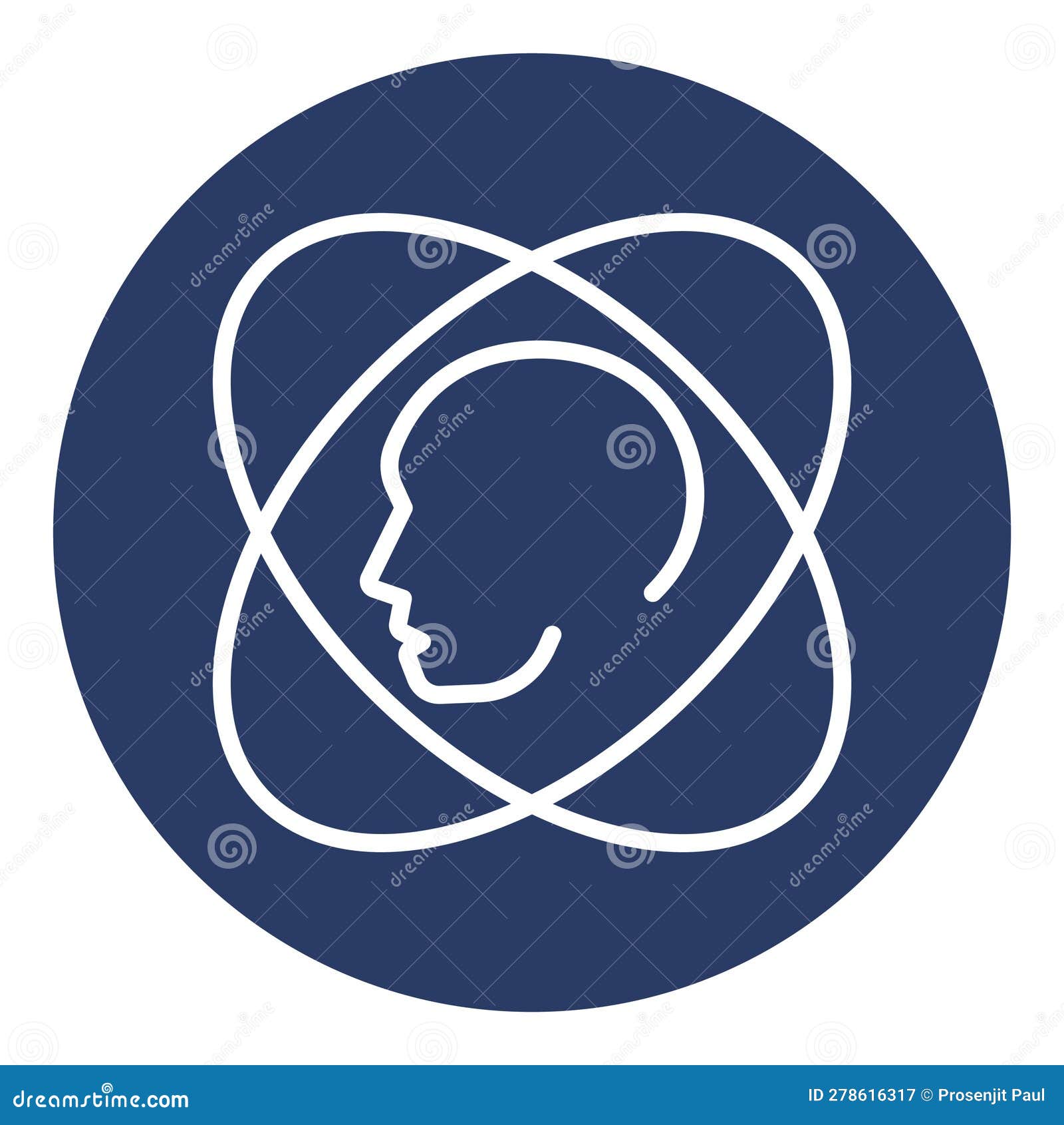 Human, Brain, Cloud, Head, Brainstorming Cloud Icon Stock Vector ...