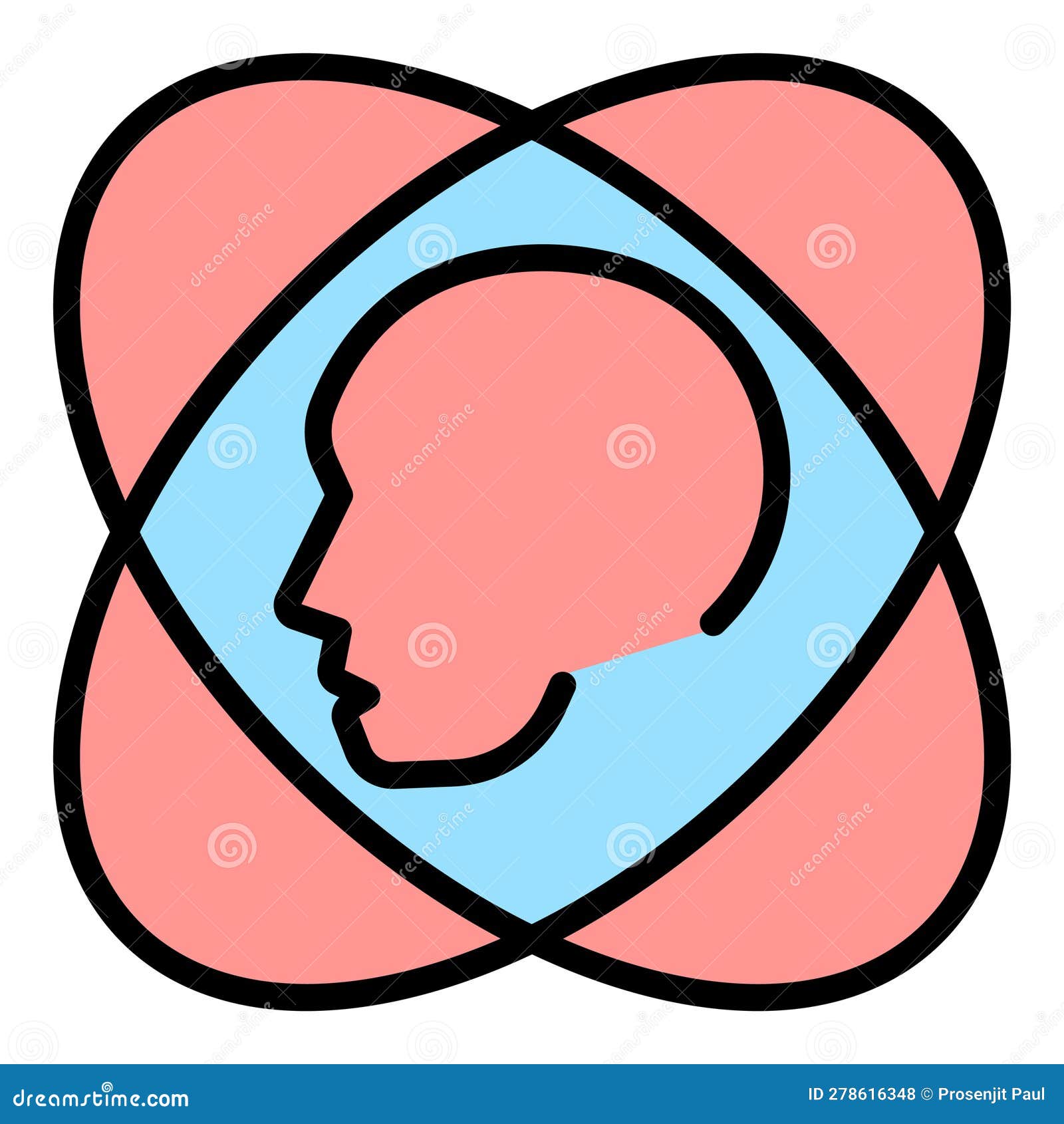 Human, Brain, Cloud, Head, Brainstorming Cloud Icon Stock Vector ...
