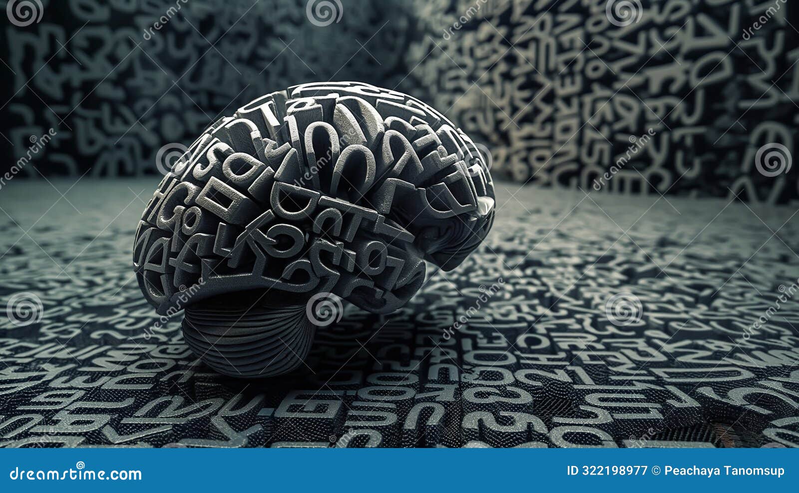 A Human Brain Constructed Entirely from Letters of the Alphabet and ...