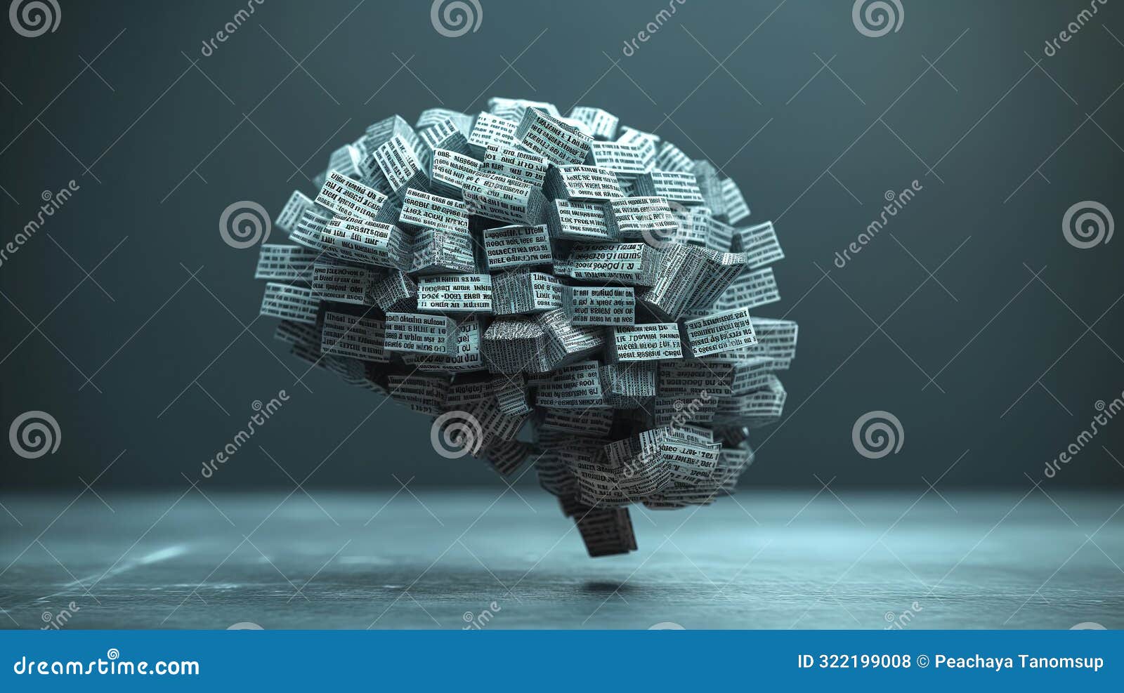 A Human Brain Constructed Entirely from Letters of the Alphabet and ...