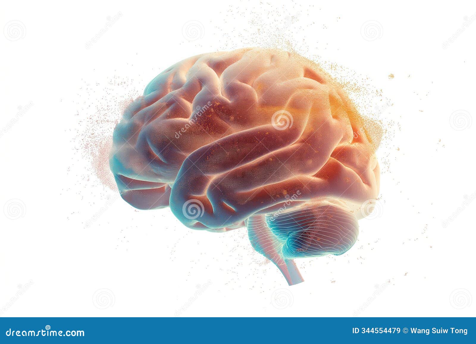 Depression Sad Disintegrating Text Royalty-Free Illustration ...