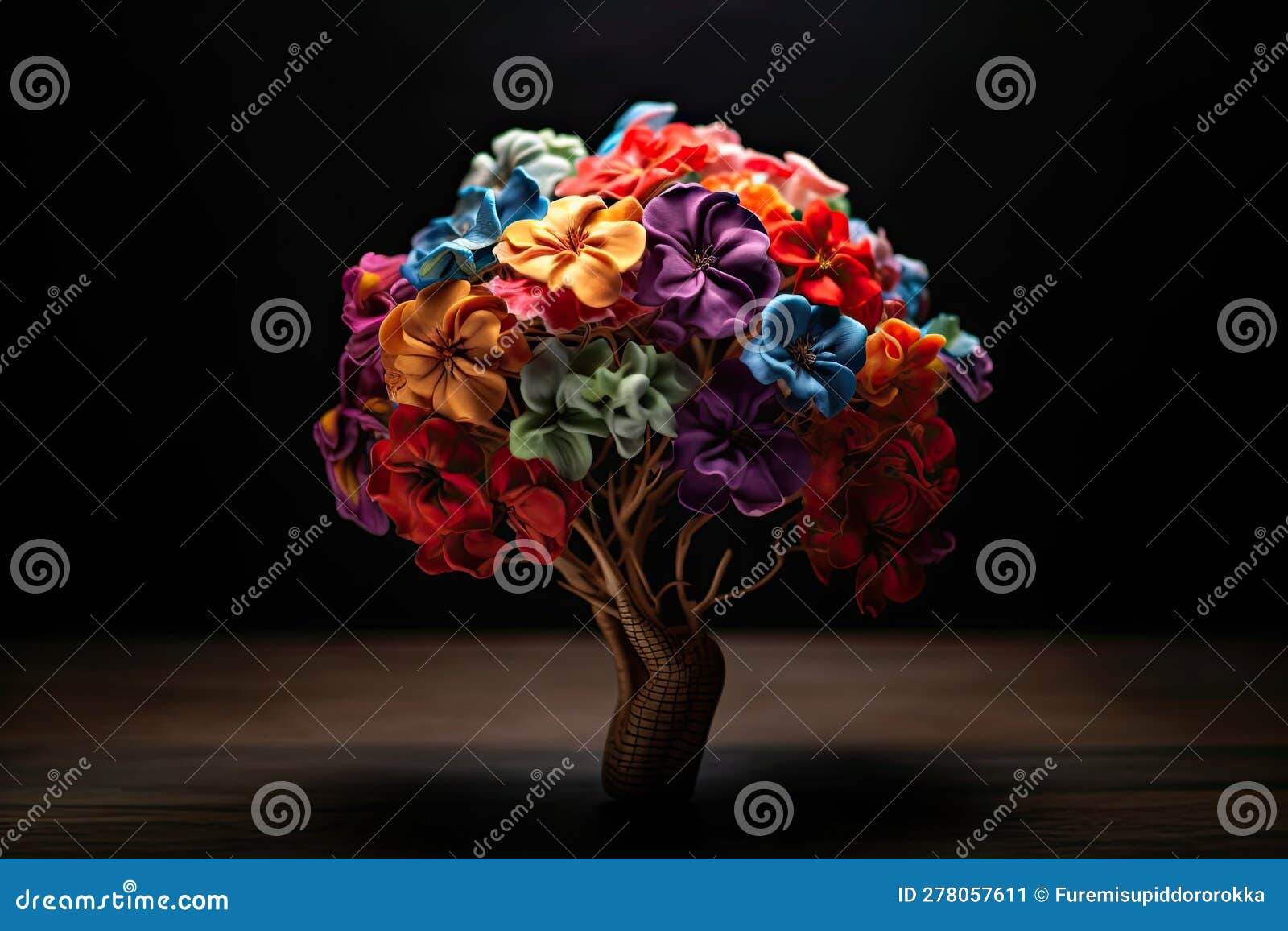 Human Brain Explodes with Ideas Concept Think Differently Creative ...