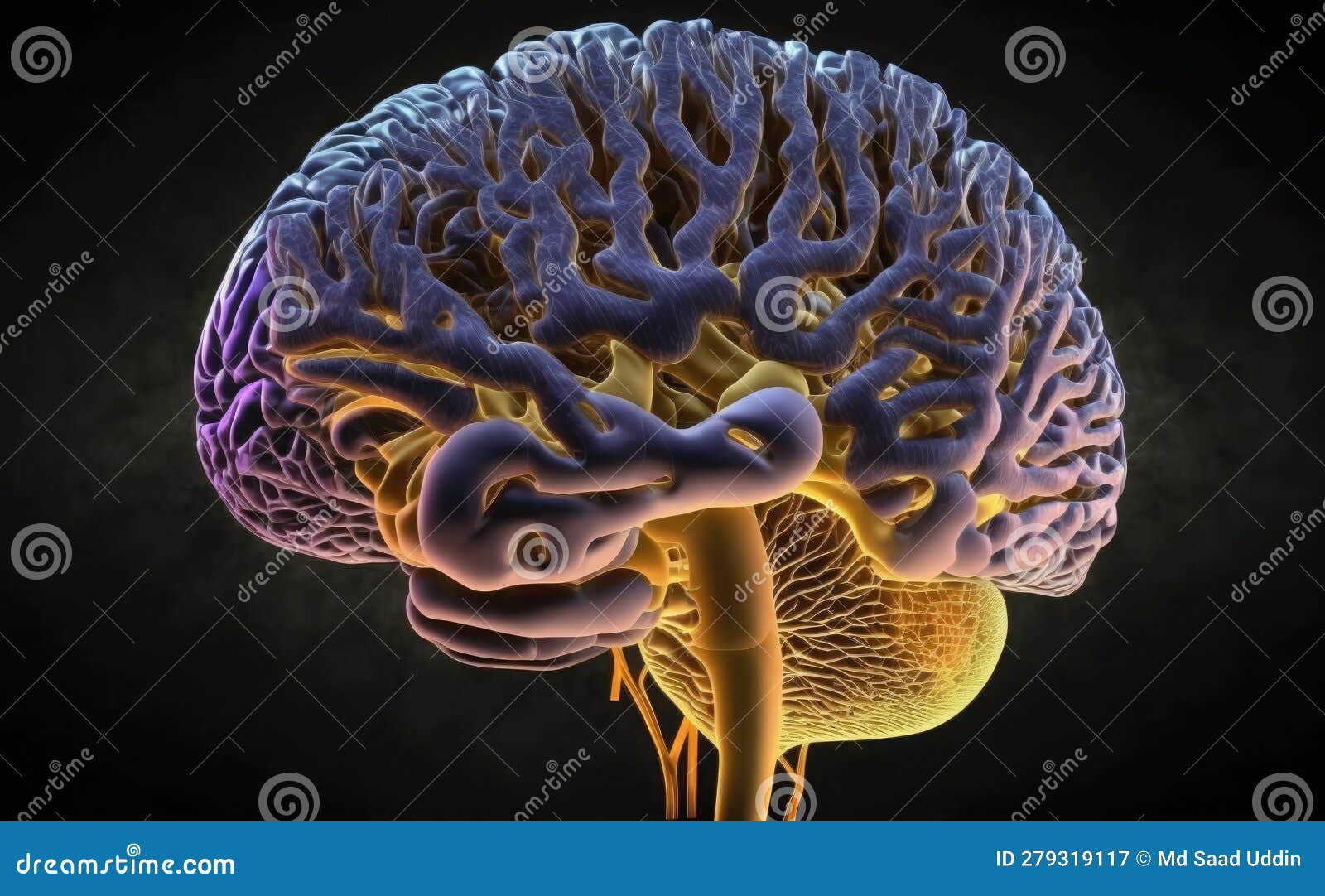 Human Brain Exploding in Colors, Colorful Brain Splash Brainstorm and ...