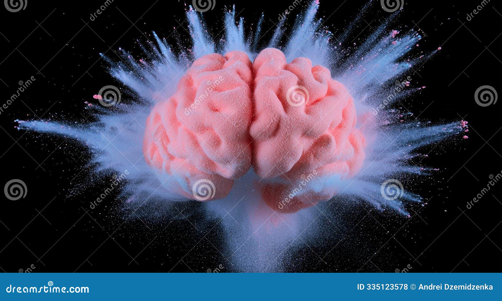 Human Brain Explosion of Knowledge and Creativity Made with Generative ...