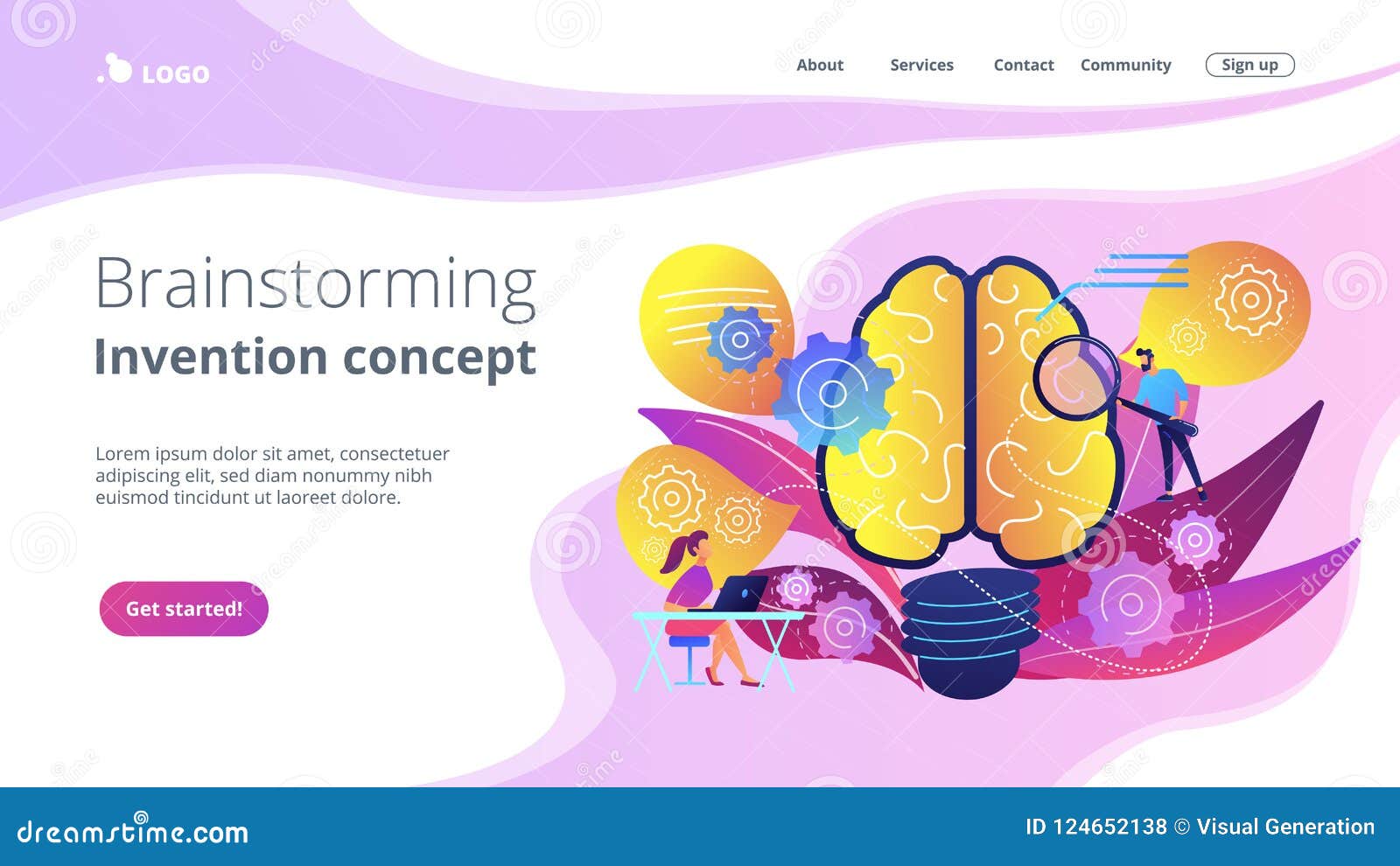 Invention Concept Illustration. | CartoonDealer.com #106226018