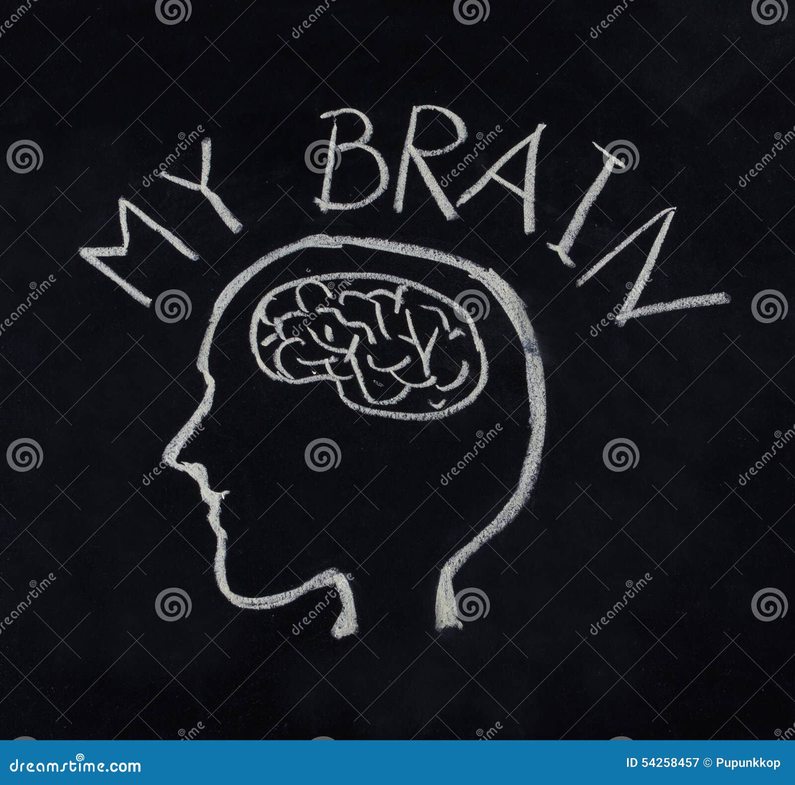 Human Brain in Idea Concept Stock Image - Image of creative, science ...