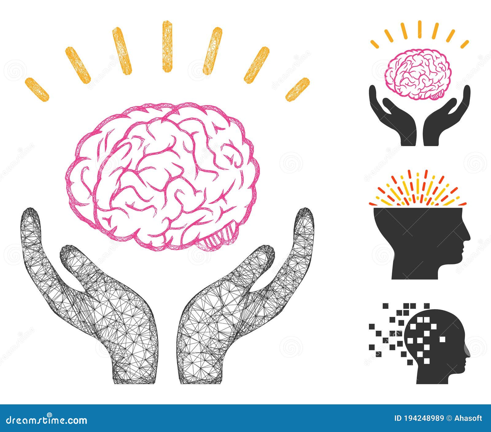 Human Brain Knowledge Polygonal Web Vector Mesh Illustration Stock ... Human Brain Knowledge Polygonal Web Vector Mesh Illustration Stock ...