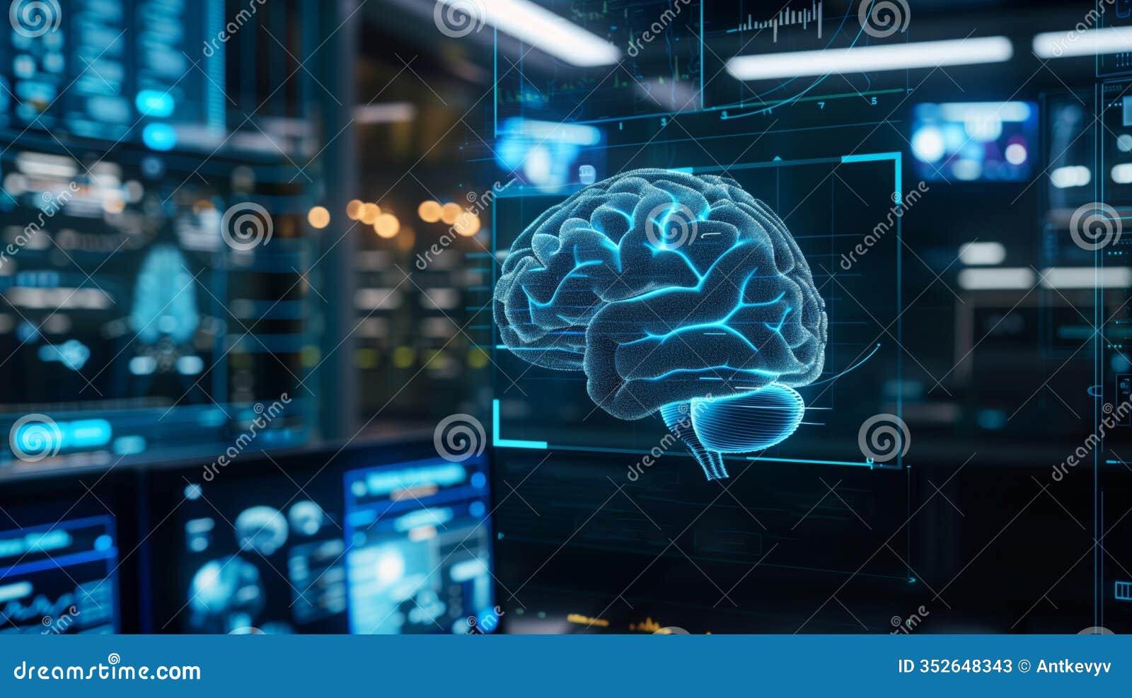 Human Brain, Knowledge Progress Development Innovation Stock ...