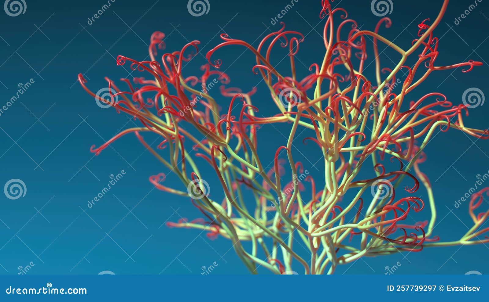 Human Brain Made Out of Lines. Brain Medical Concept Stock Illustration ...