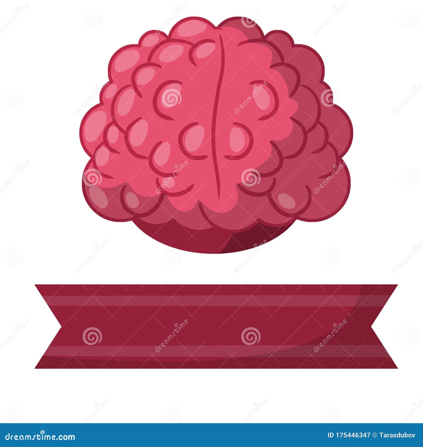 Human Brain. Mind and Memory Stock Vector - Illustration of concept ...