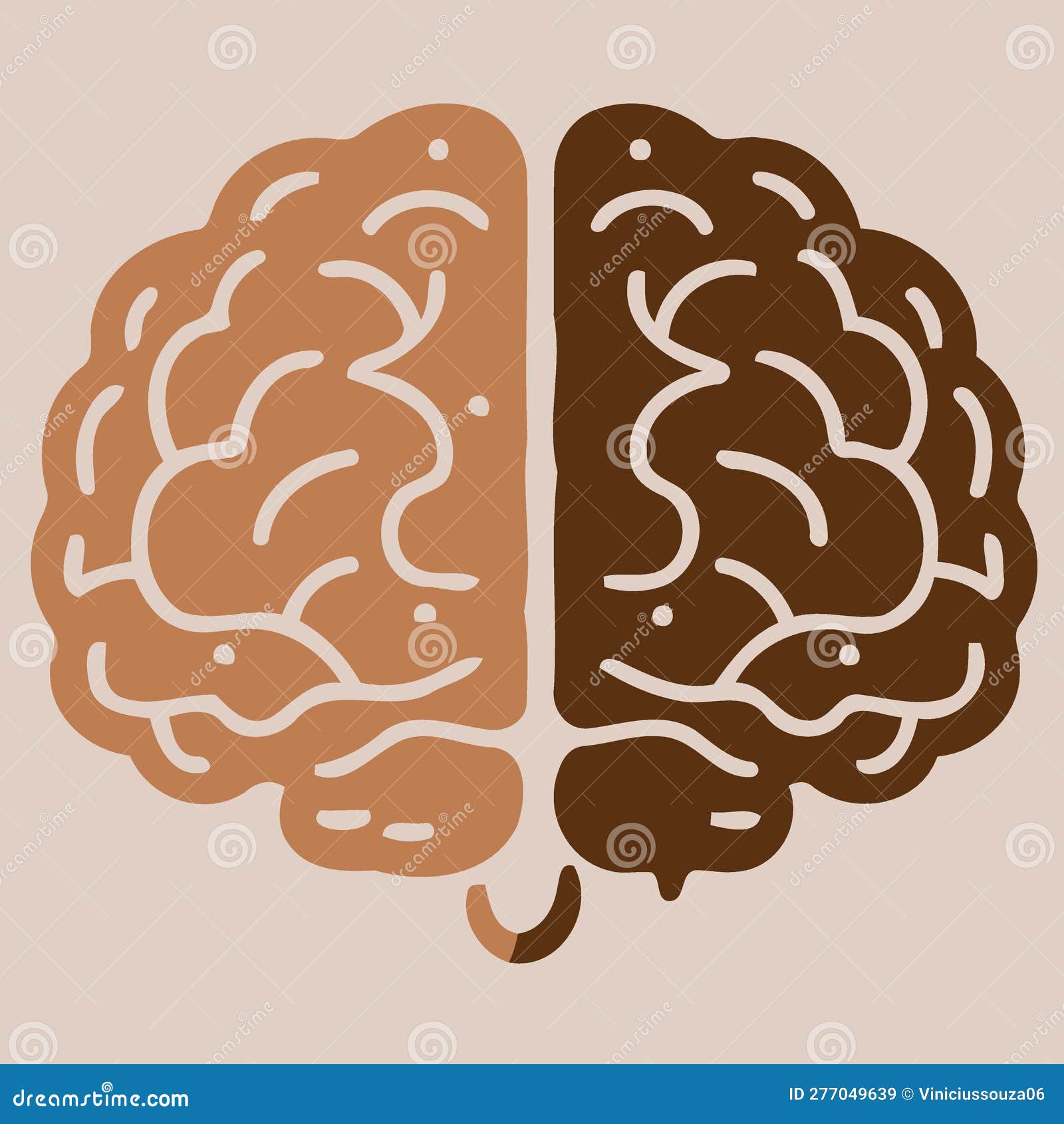 Human Brain Nervous System Logo Stock Vector - Illustration of icon ...
