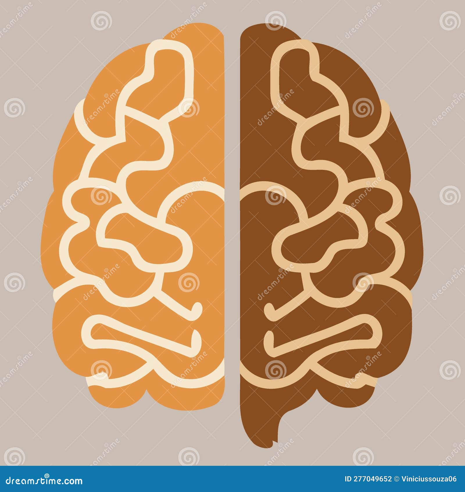 Human Brain Nervous System Logo Stock Vector - Illustration of ...