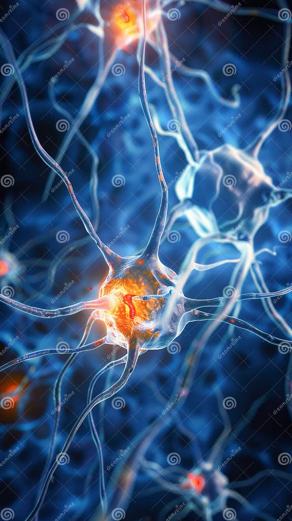 Human Brain of Neurons, the Microscopic Messengers that Enable Us To ...
