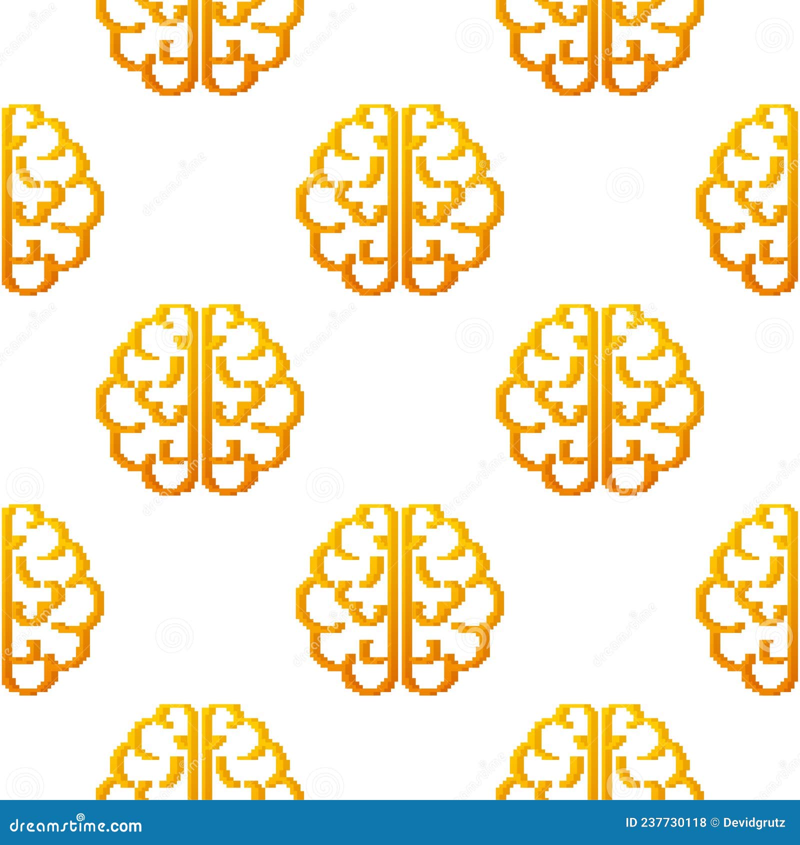 Human Brain Pattern. Thinking Process, Brainstorming, Good Idea, Brain ...