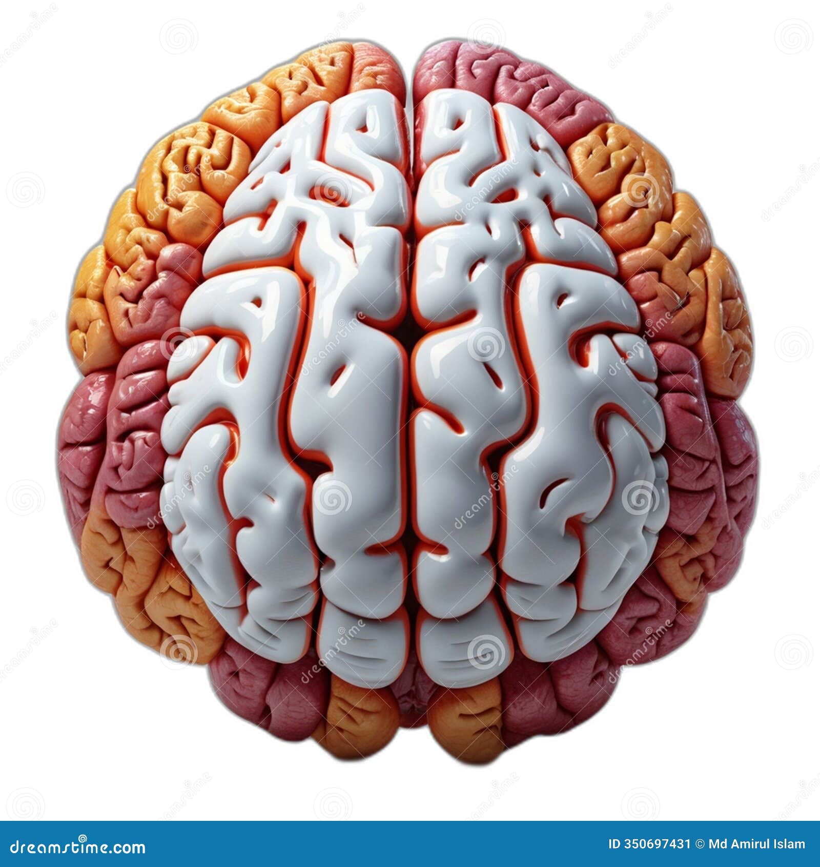 Human brain picture stock illustration. Illustration of icon - 350697431