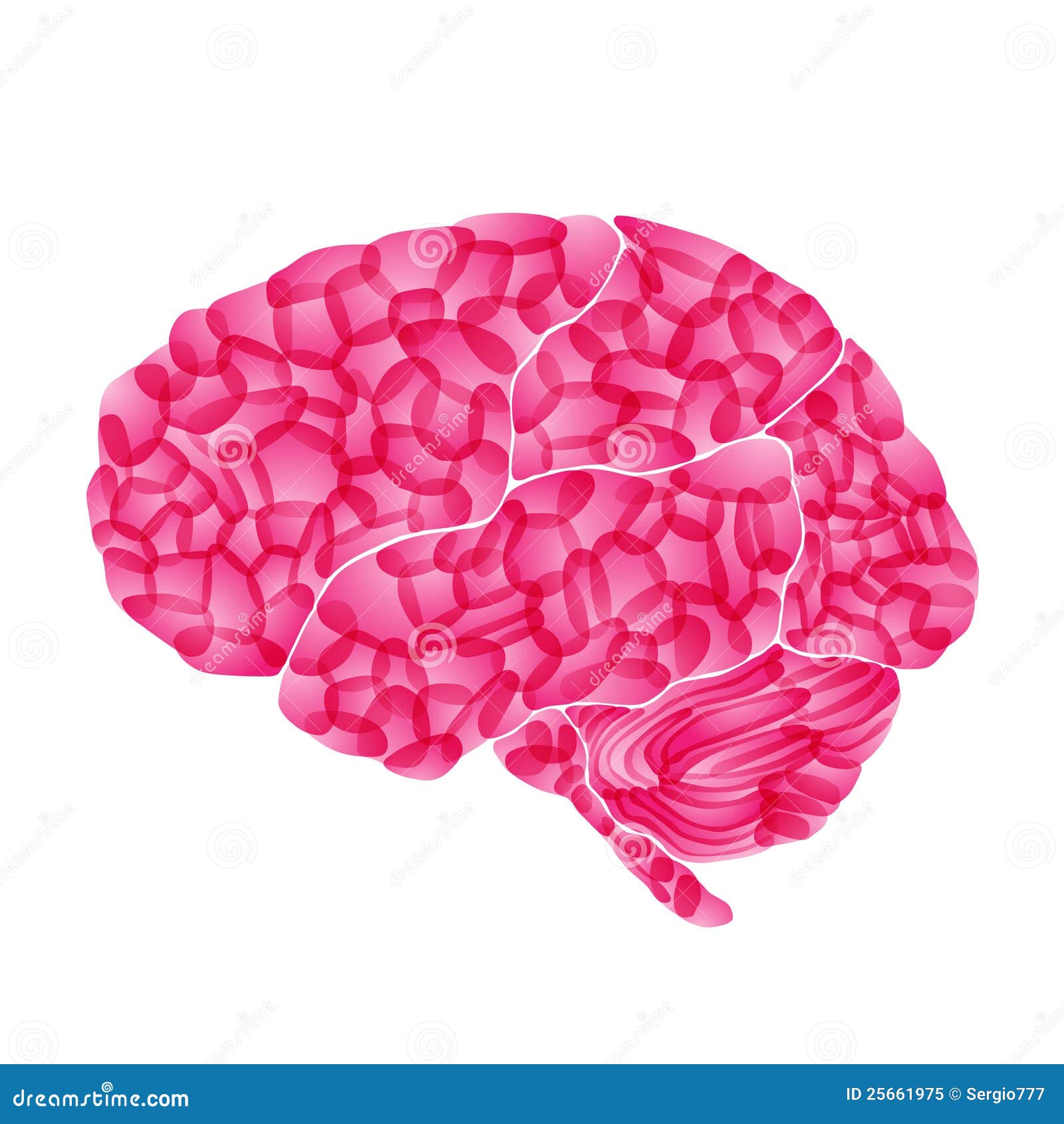 Brain Pink Color Top View Icon, Intellect Symbol Vector Illustration ... Brain Pink Color Top View Icon, Intellect Symbol Vector Illustration ...