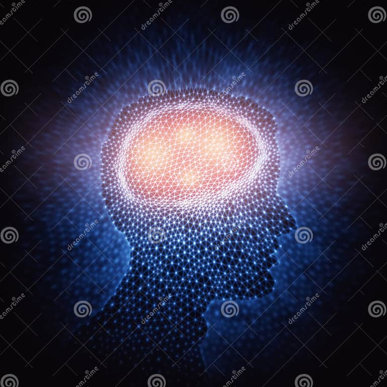 Human Brain Power Connections Stock Photo - Image of structure, mesh ...