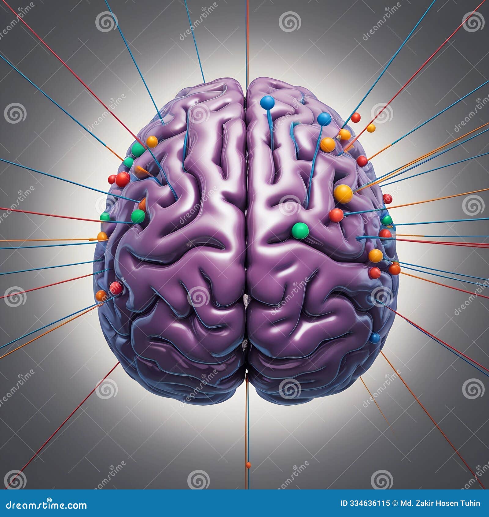 Human Brain With Psychedelic Neural Networks Artificial Consciousness ...