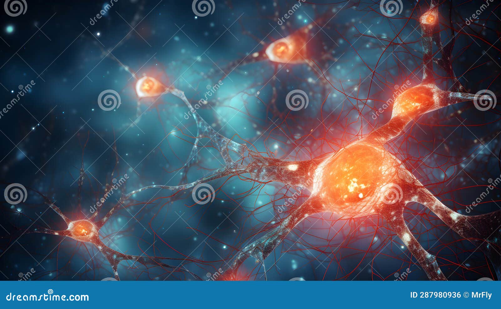 Brain Synapses Royalty-Free Stock Photo | CartoonDealer.com #272653335