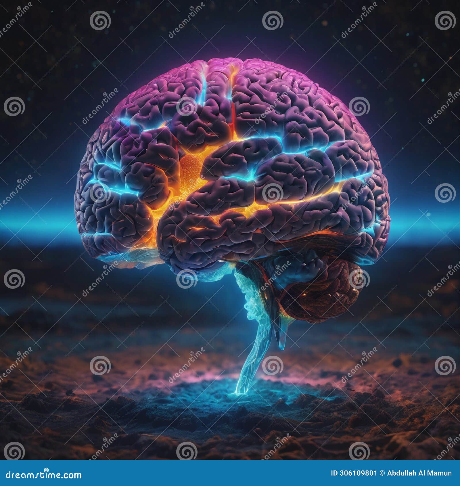 The Human Brain is the Intricate Seat of Thought and Imagination, Where ...